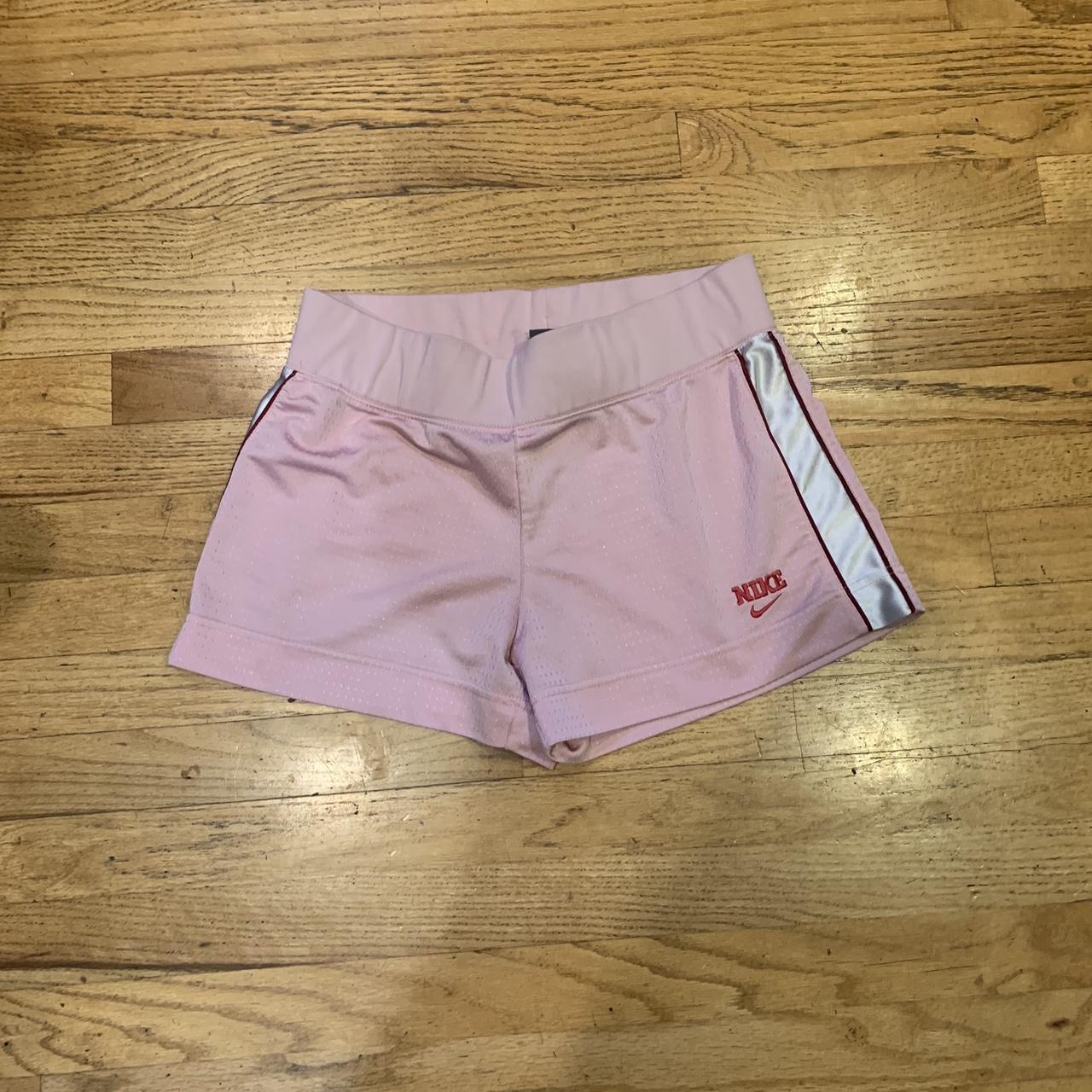 Super Cute Vintage Pink Nike Shorts Depop