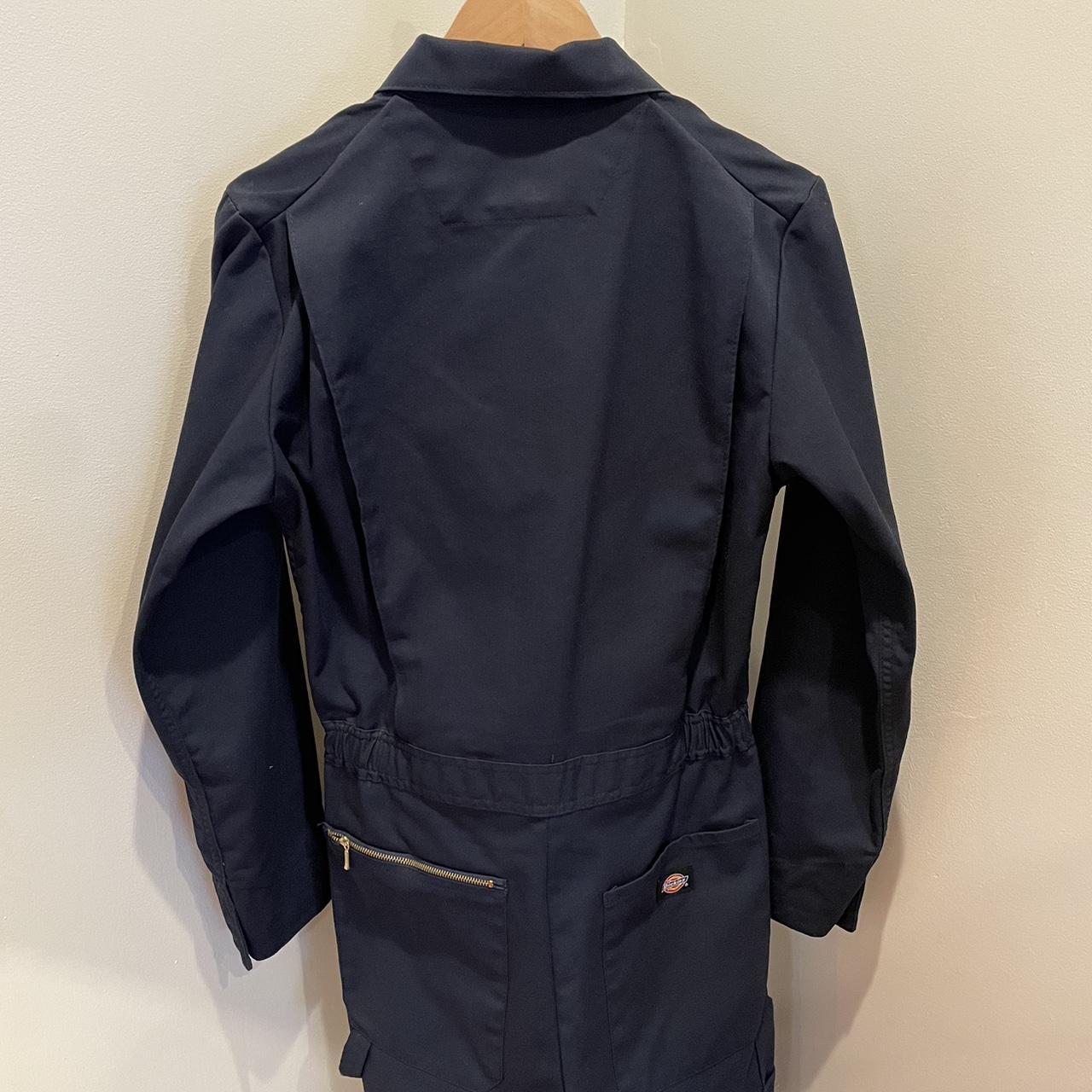 Dickies Full Length Boiler Suitjumpsuit Color Navy Depop