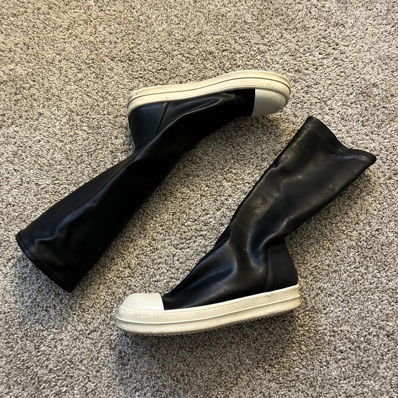 Rick Owen’s Ramones Sock shoes Fit 8-8.5 Men’s No box | Depop