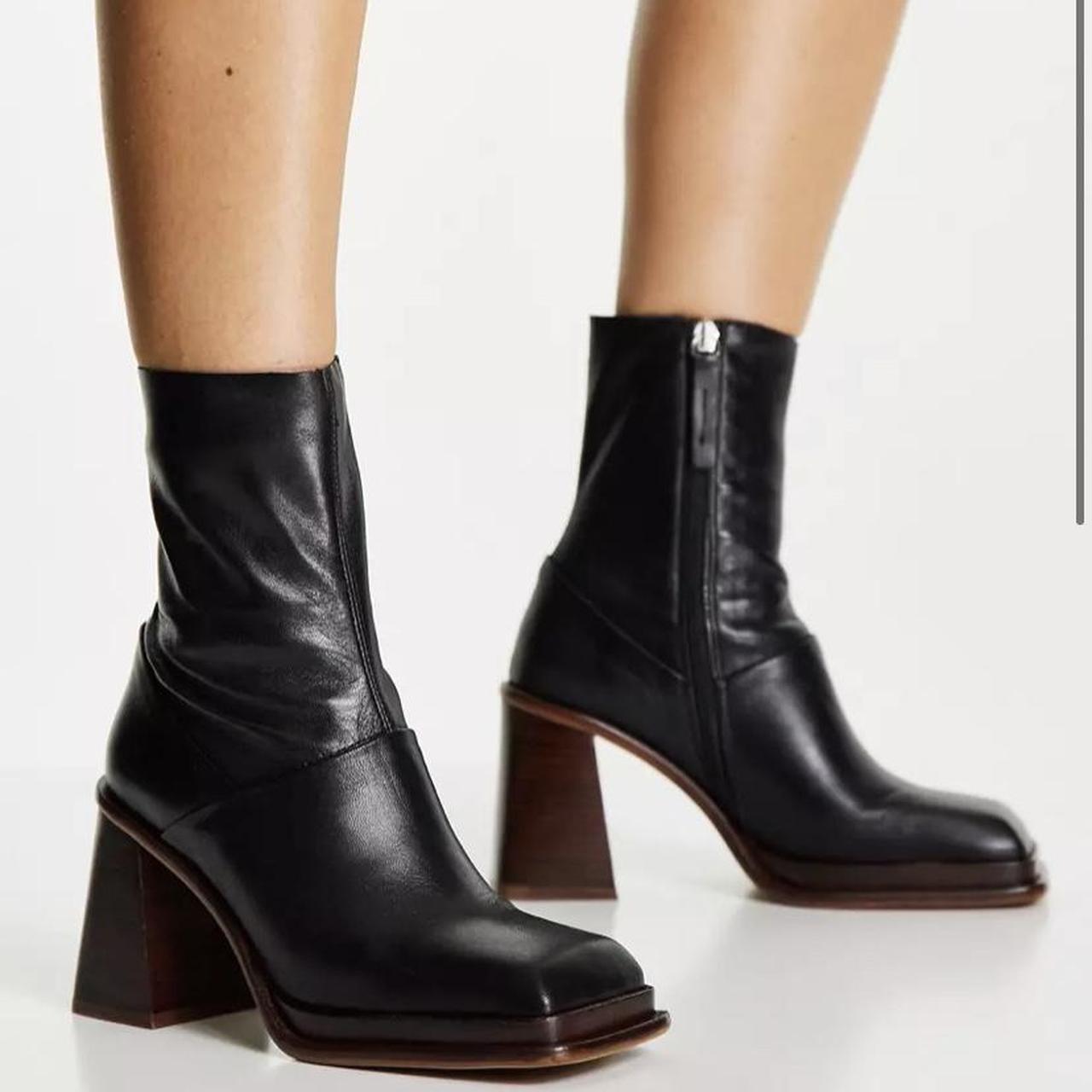 ASOS Women's Black Boots | Depop