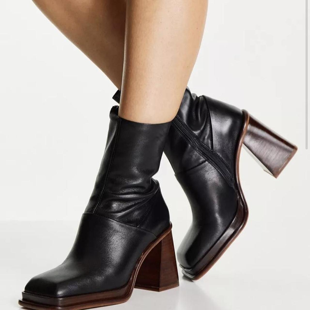 ASOS Women's Black Boots | Depop