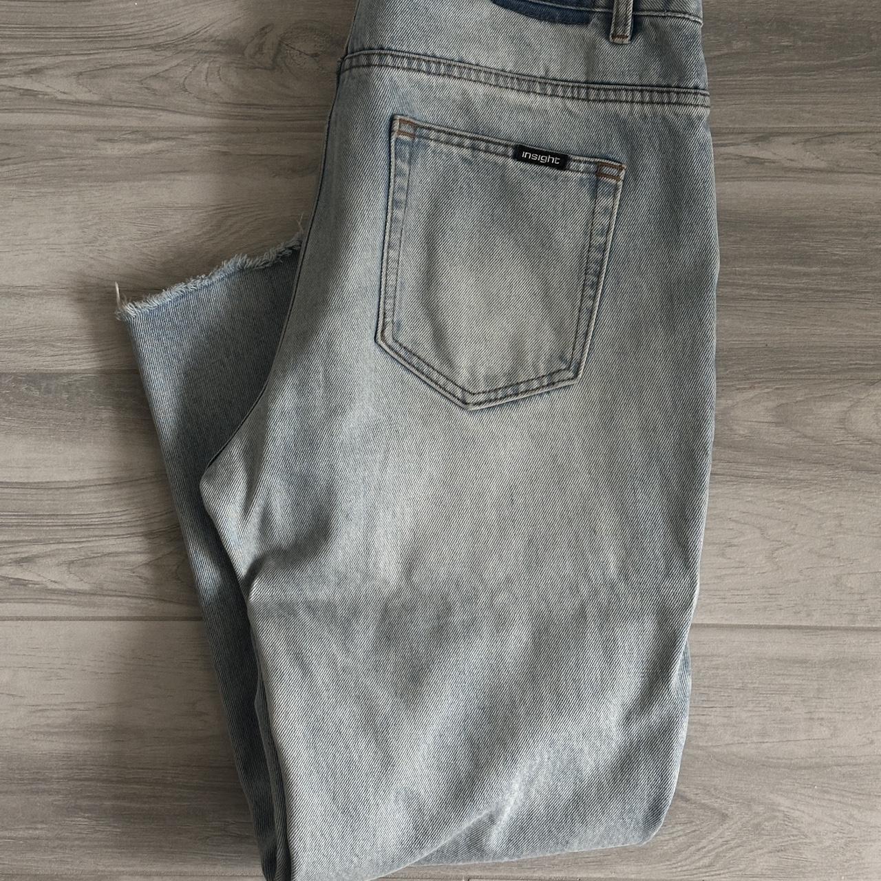 Men’s insight jeans size 31. Worn, cropped fit,... - Depop