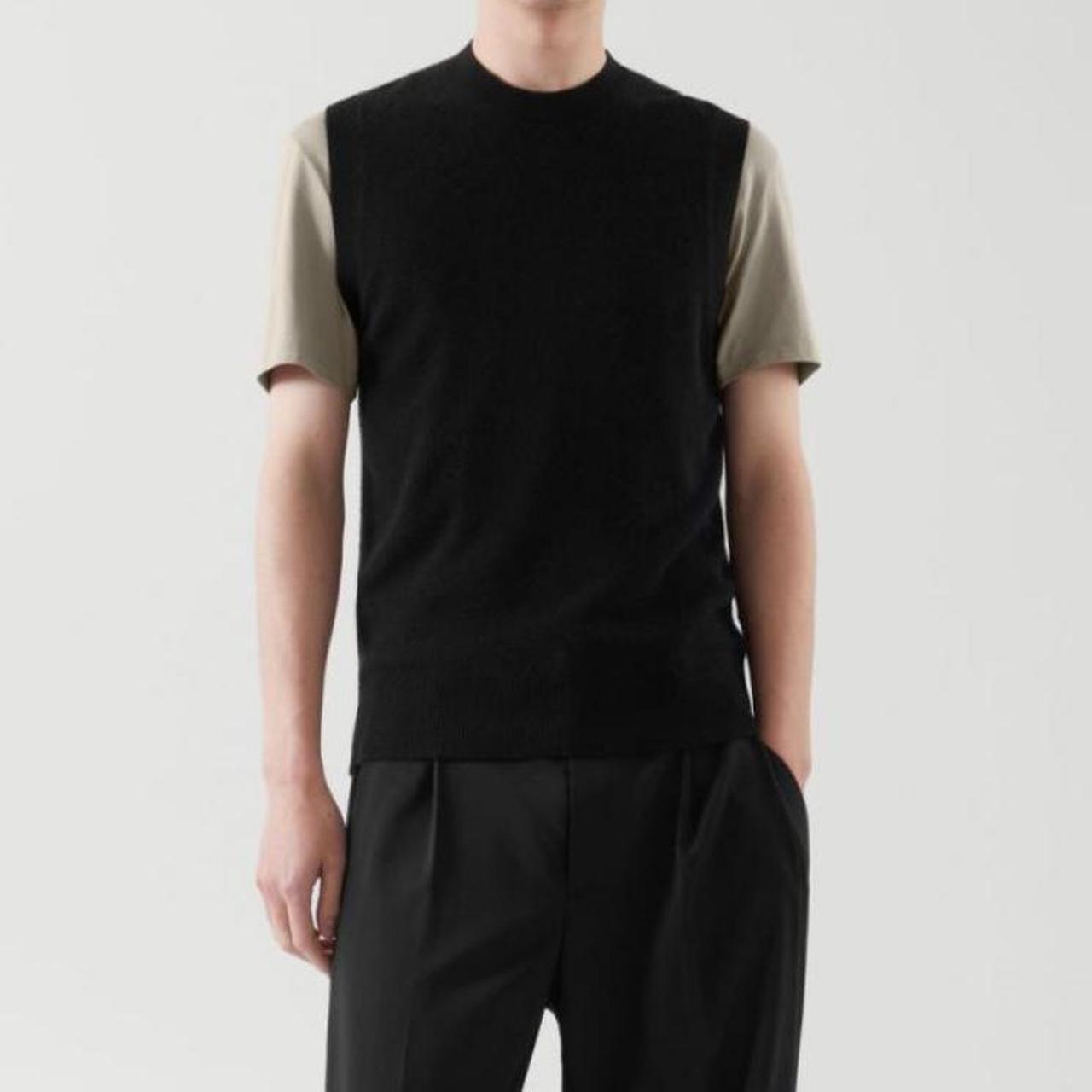 Mens COS 100% cashmere vest - Depop