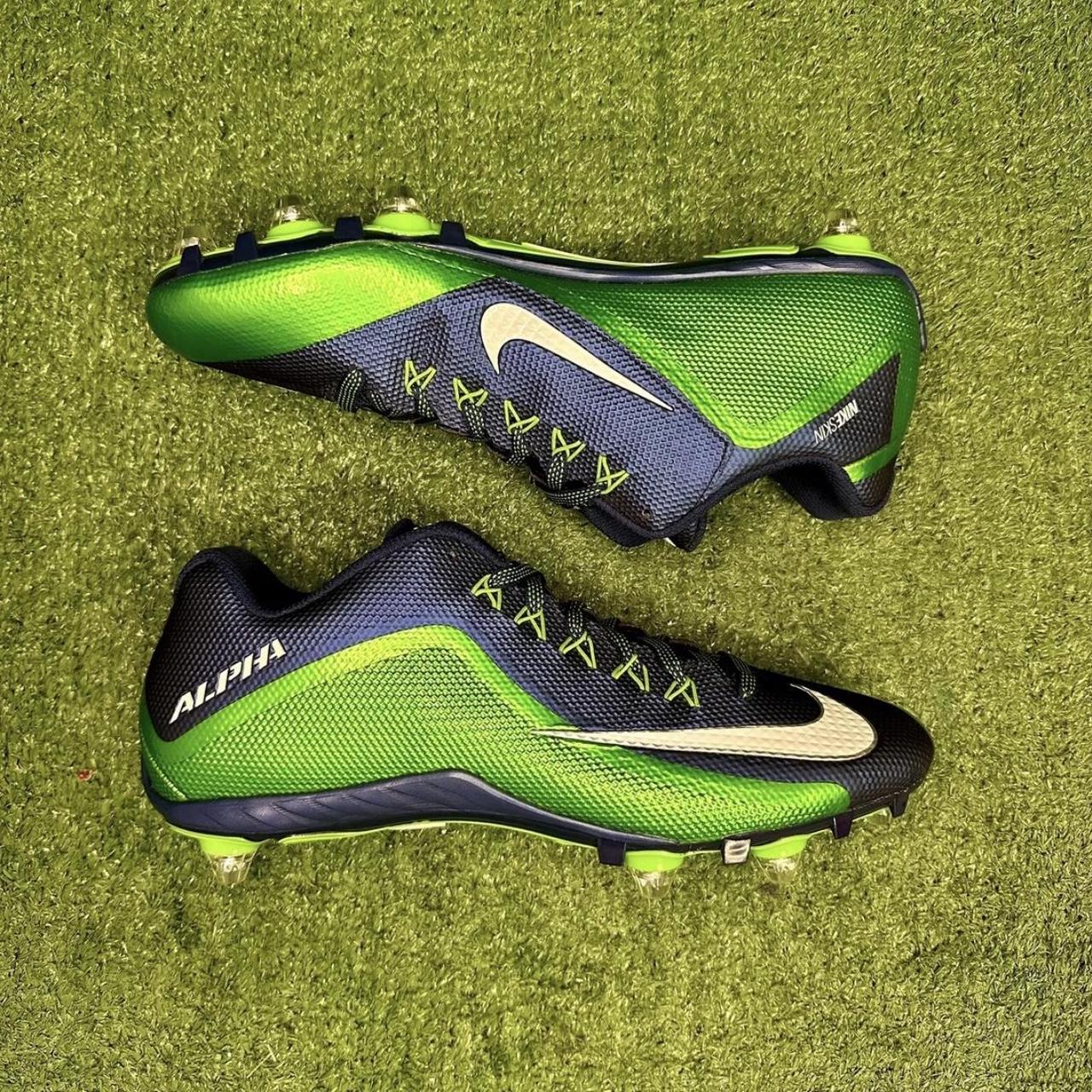 Authentic Nike Alpha Pro 2 TD Football Cleats Navy... | Depop