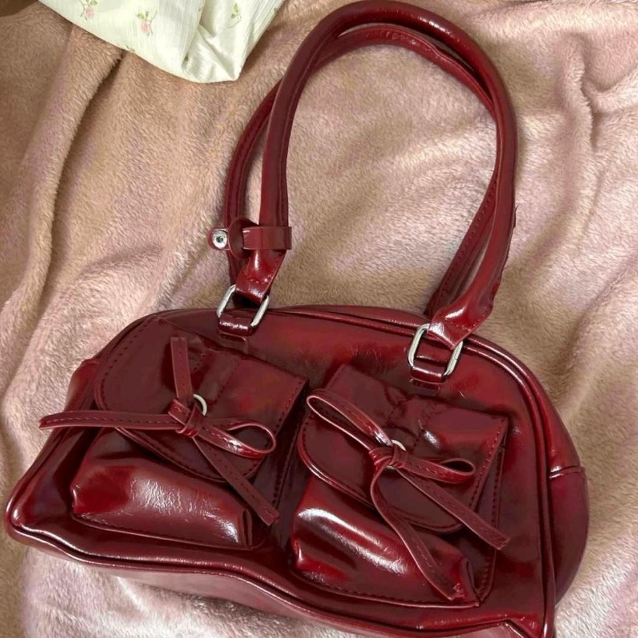 Bow y2k handbag ️This y2k styled woman handbag is... - Depop