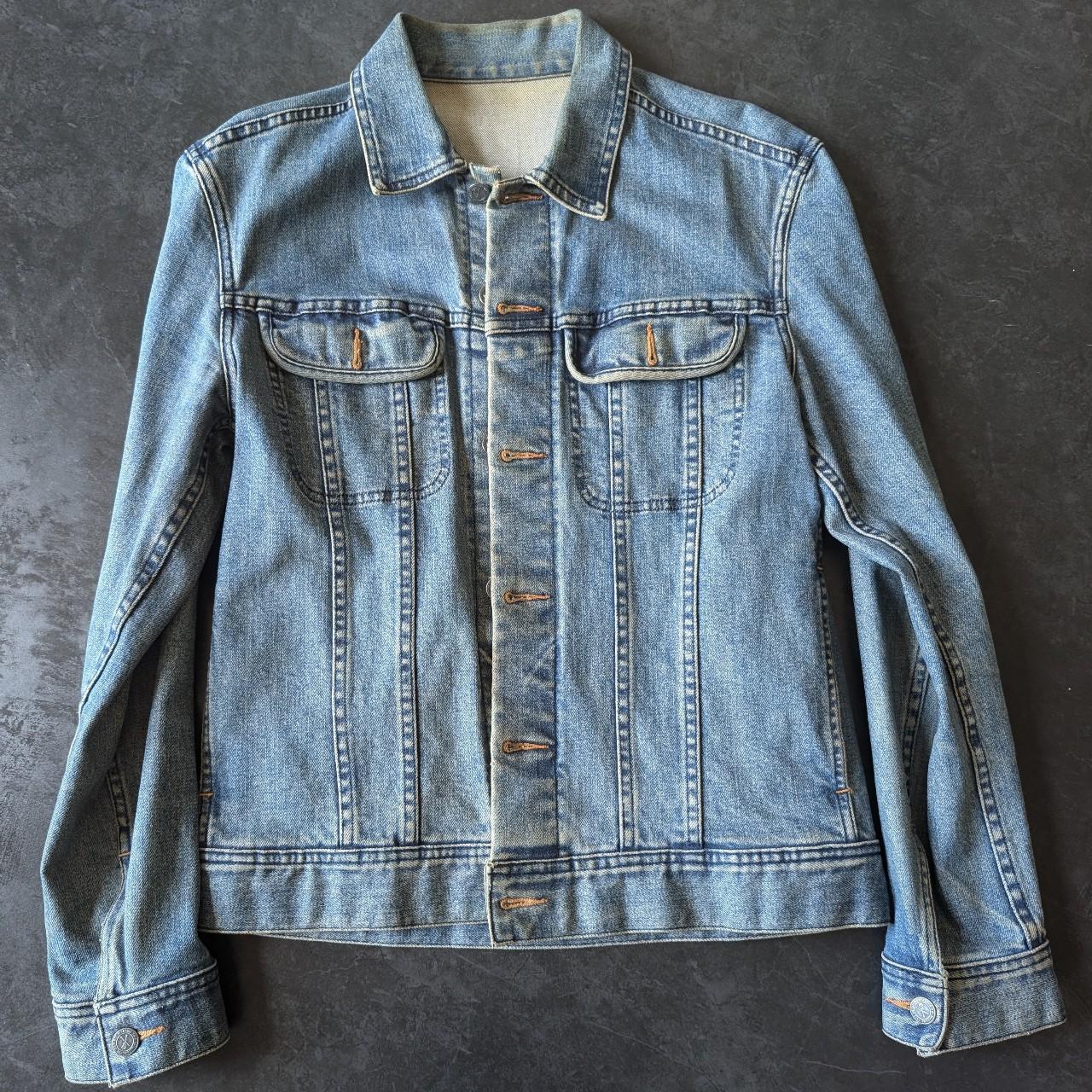 Mens matching APC denim jacket and jeans set. Good... - Depop