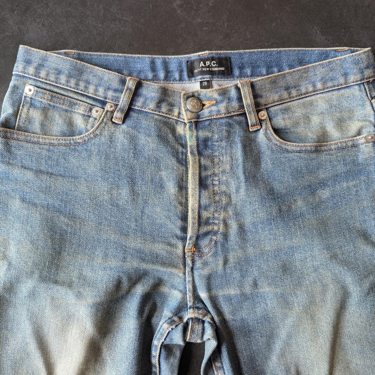 Mens matching APC denim jacket and jeans set. Good... - Depop