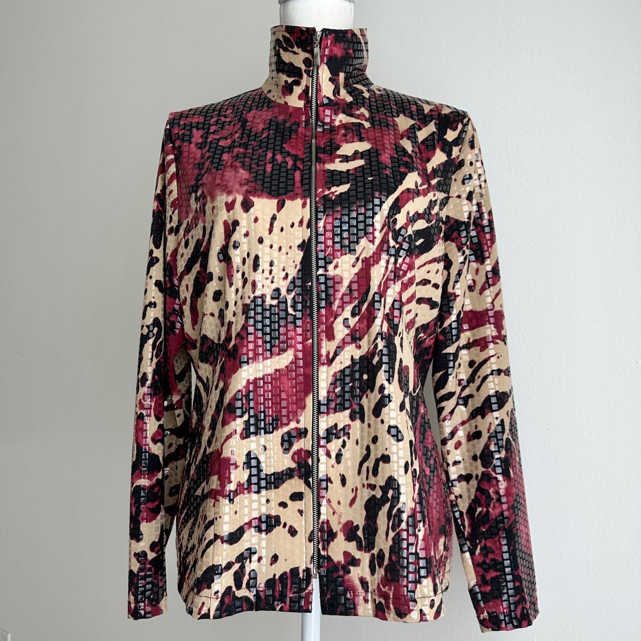 Exclusively Misook Shimmer Jacket Long Sleeve Women... - Depop