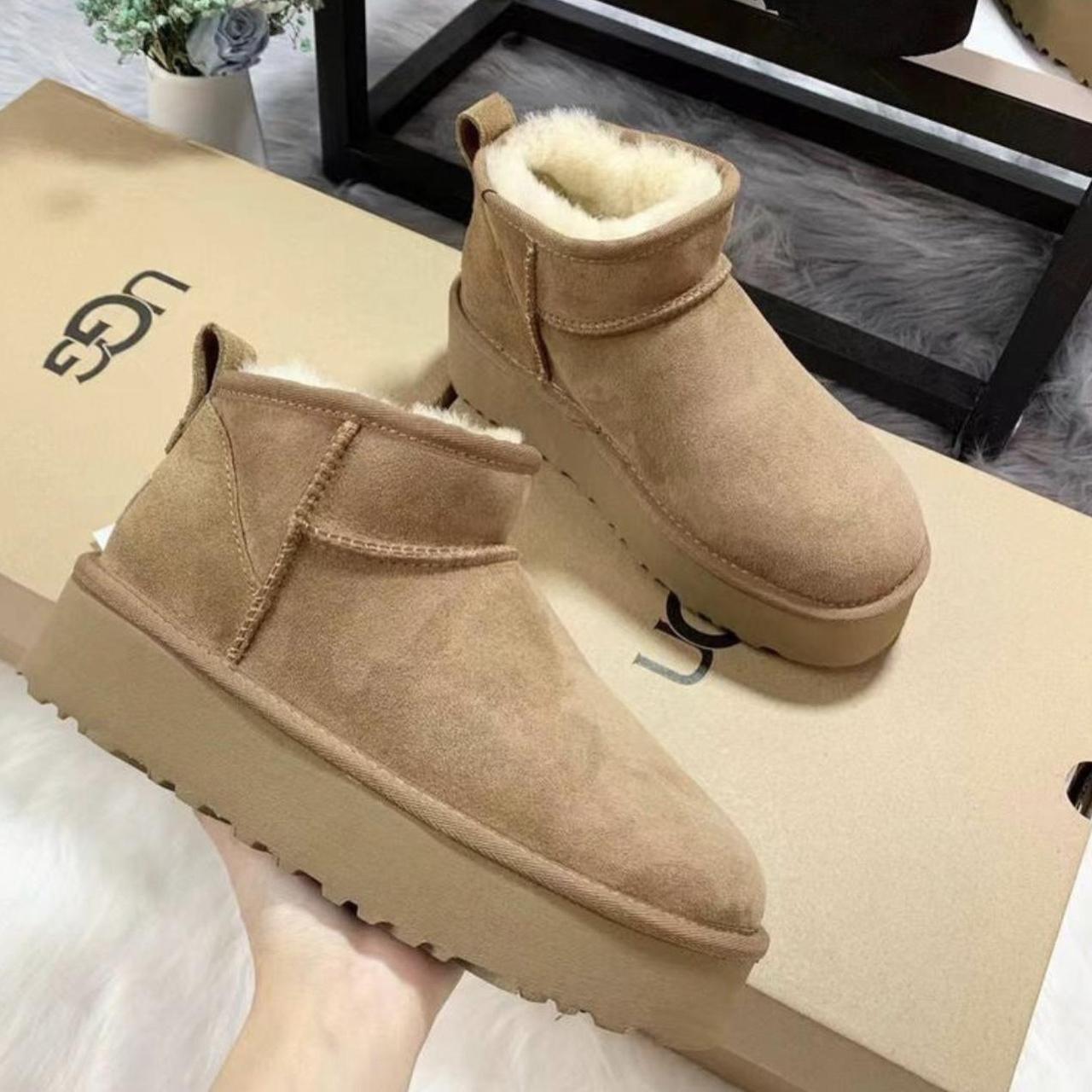 UGG platform ankle boots Platform height 1.5 inches... - Depop
