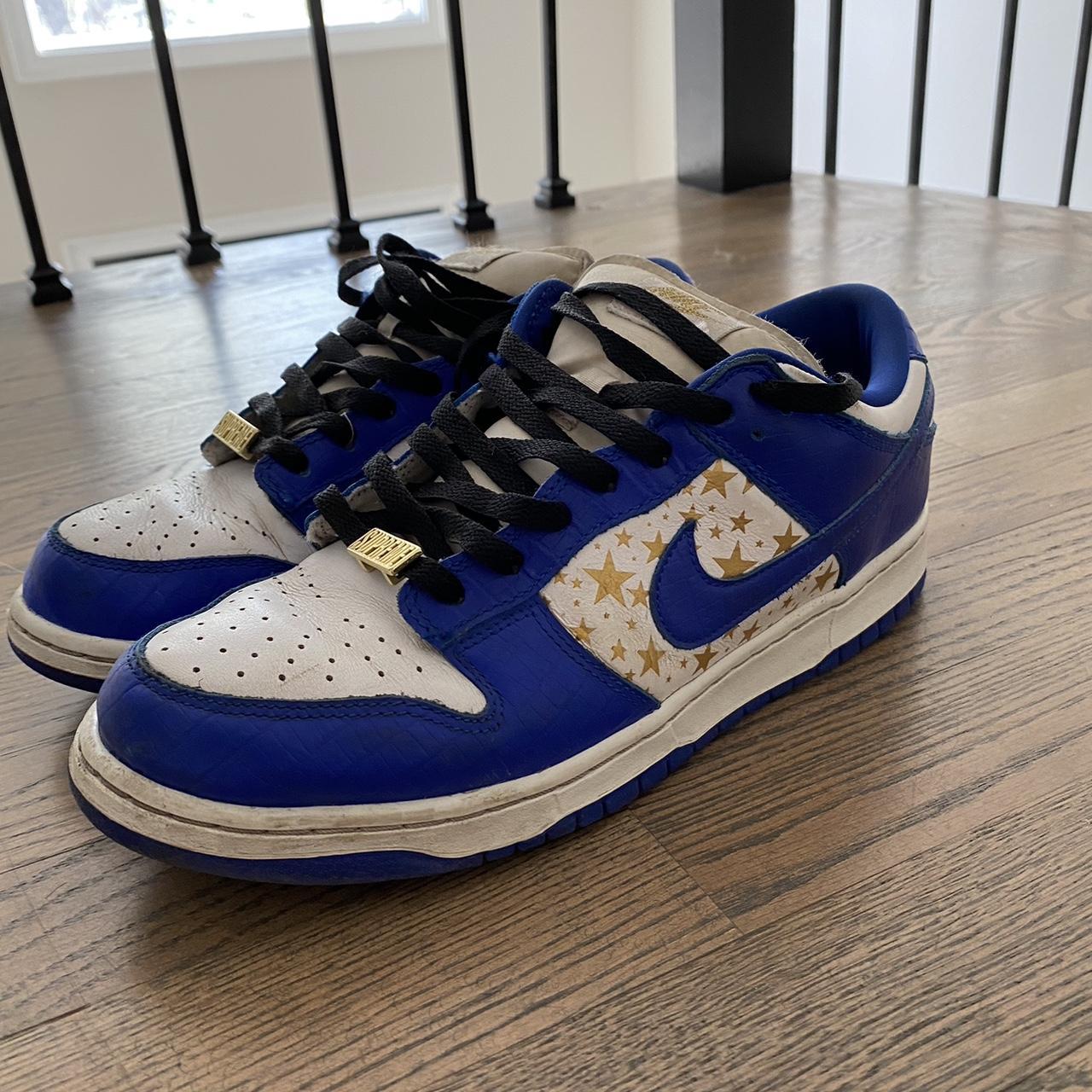 Nike sb supreme dunks/ size 9/ good condition - Depop