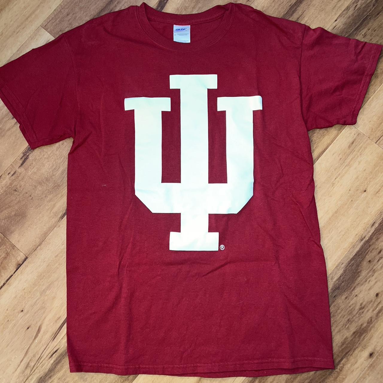 Y2K Retro “Indiana University Hoosiers” IU Red &... - Depop