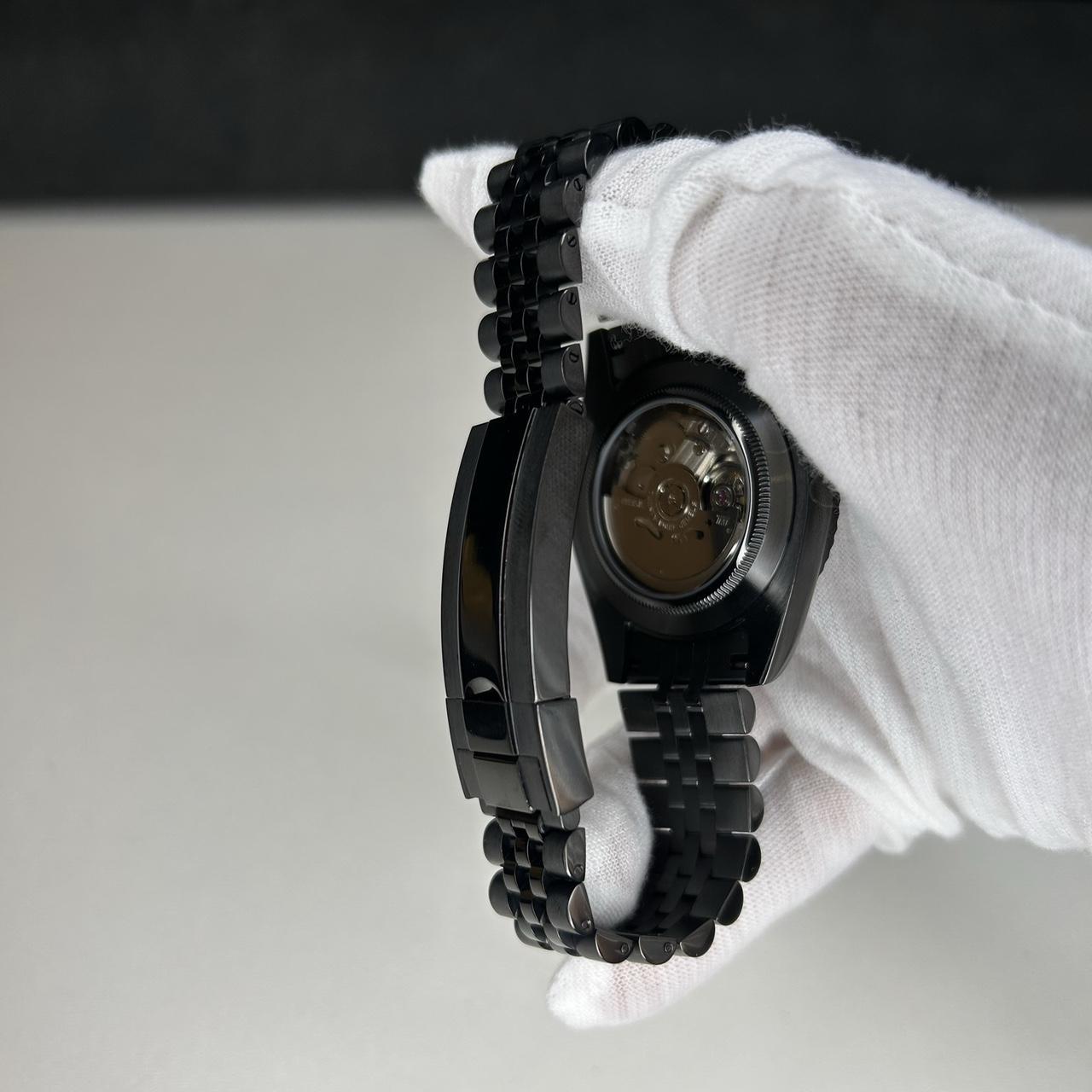 Black Arabic Dial Seiko Watch 39MM NH35... - Depop