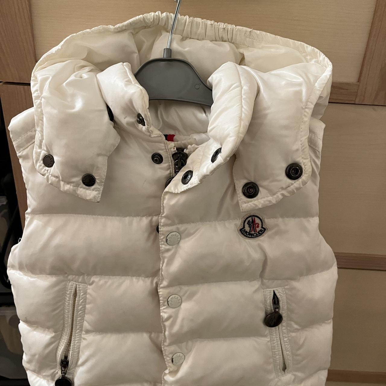 Kids moncler body warmer size 18-24. Good condition... - Depop