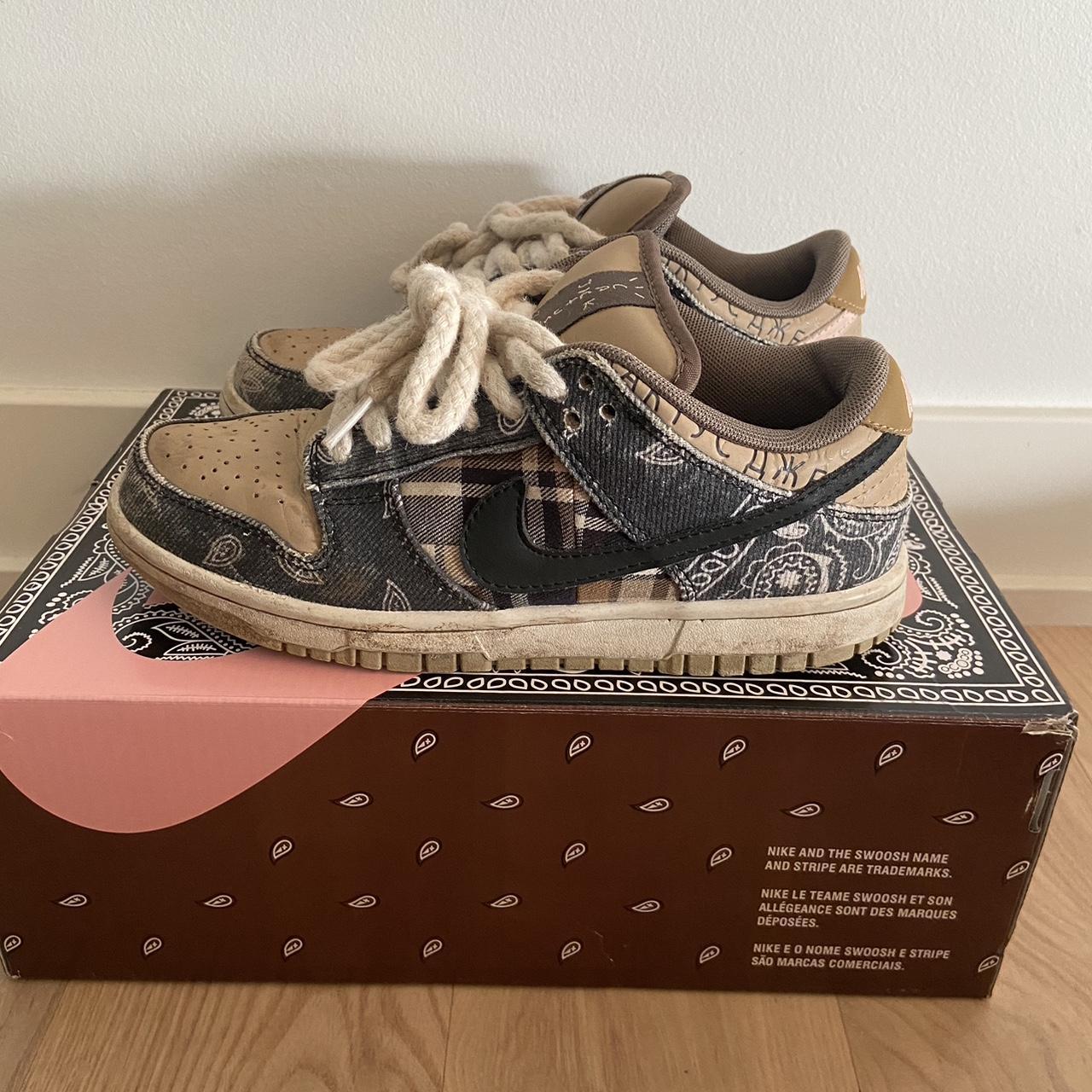 Travis Scott Cactus Jack Nike SB Dunk reps beat and... - Depop