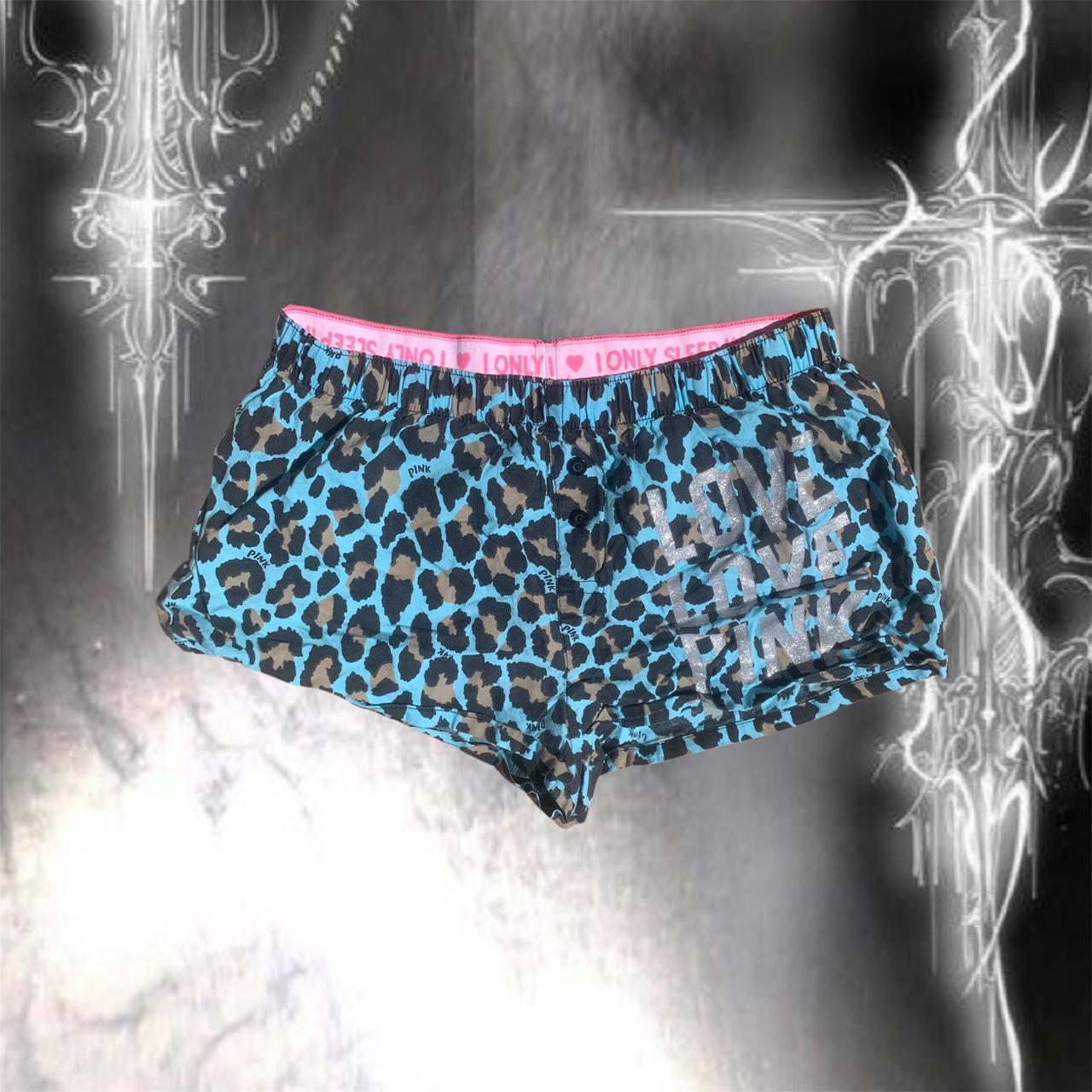 Victoria's Secret PINK leopard print shorts Size XS | Depop
