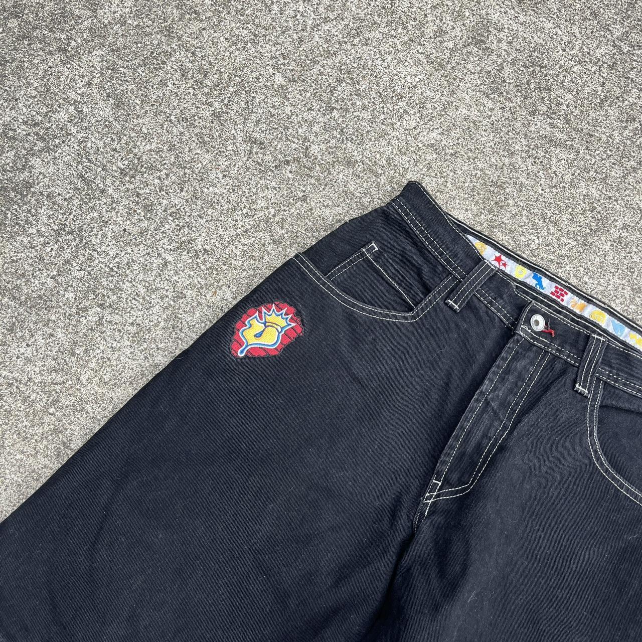 Vintage 90’s JNCO Jester Jorts 32 - all... - Depop
