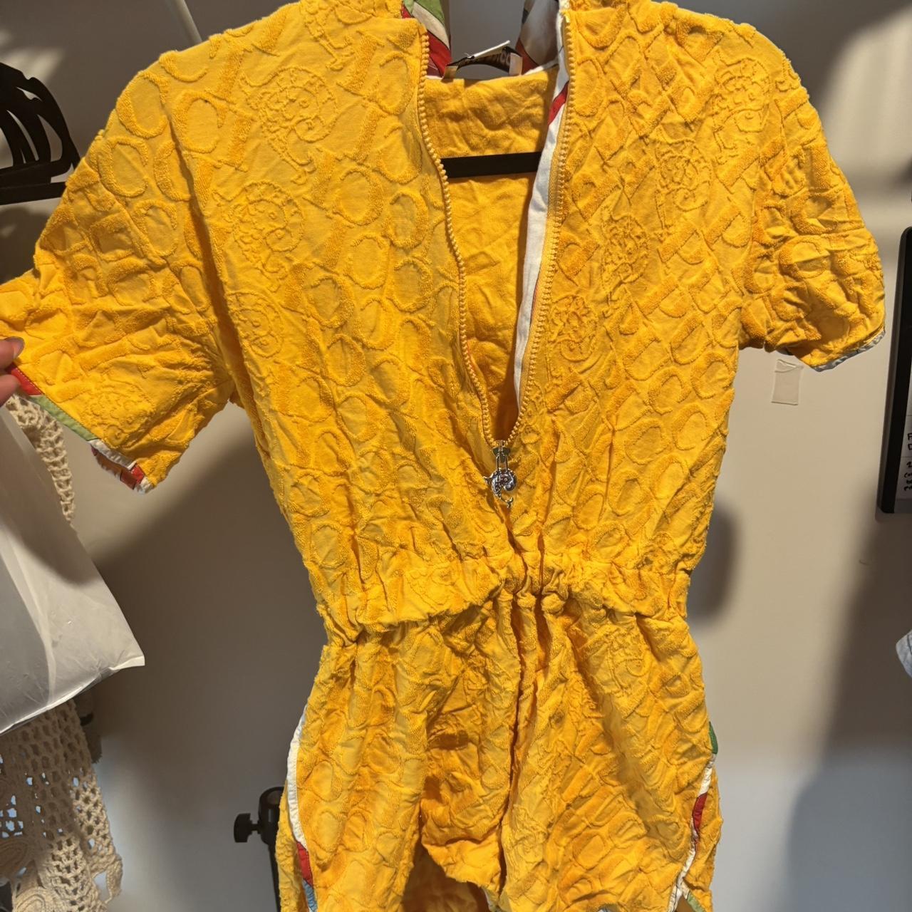 Emilio Pucci Swim/Beach Romper. Juniors 12. So this... - Depop