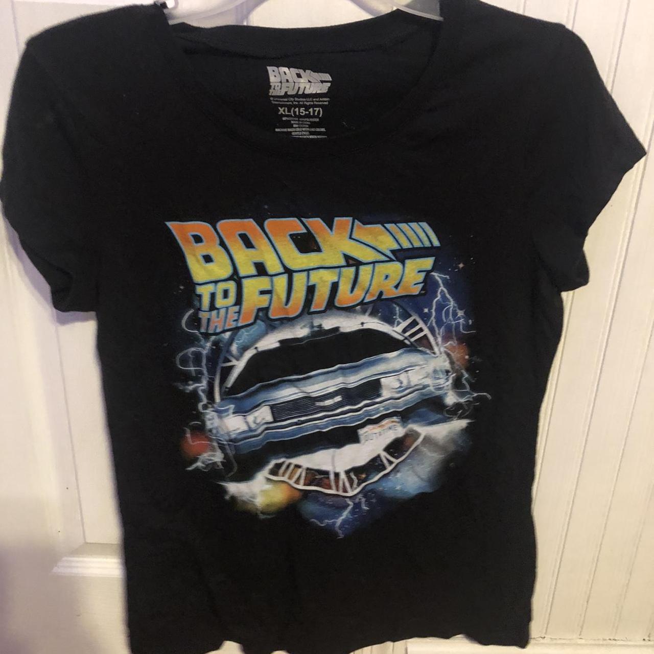 Back to the Future shirt. only worn a couple times.... - Depop