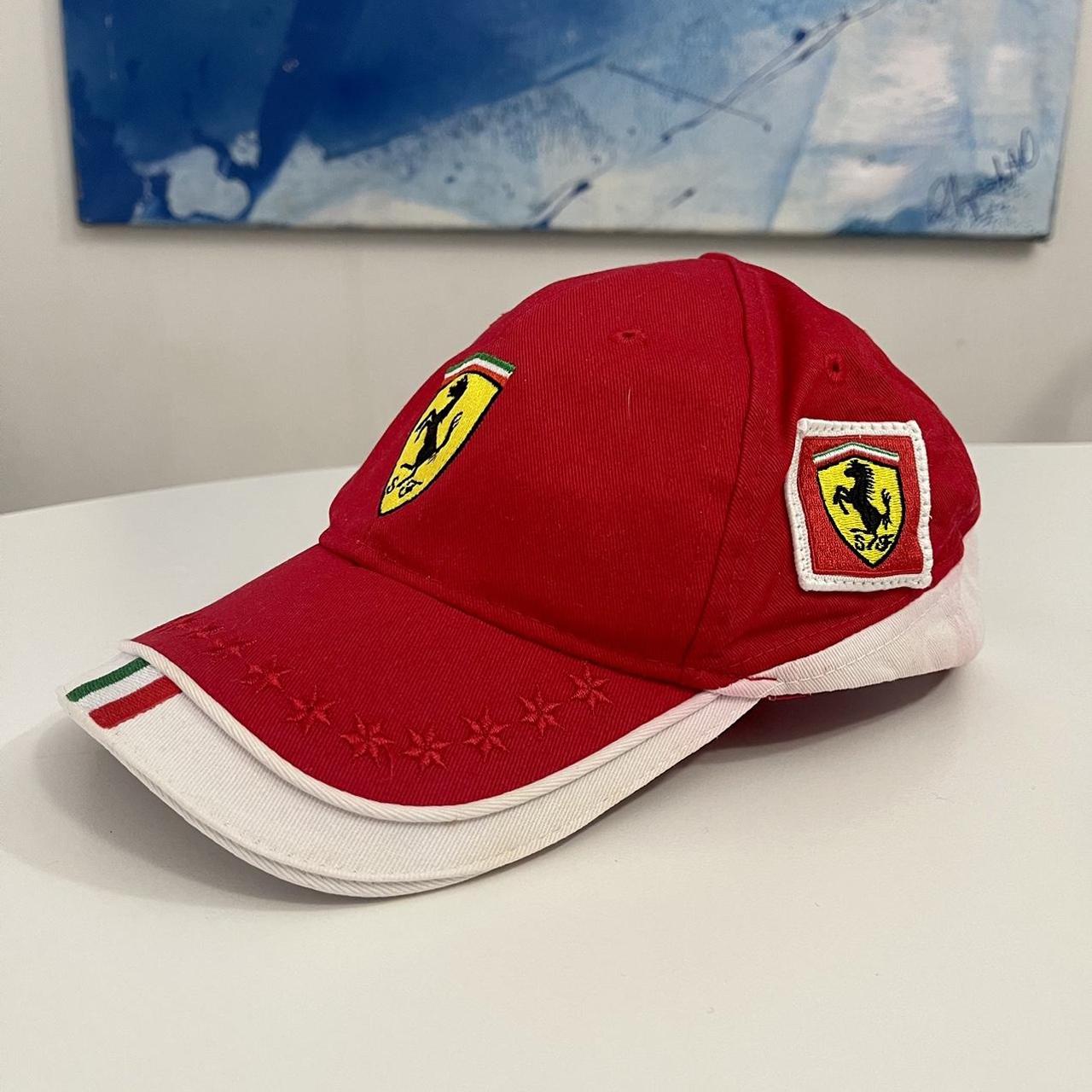 Ferrari Challenge Stradale Red Cap F1 Official... - Depop