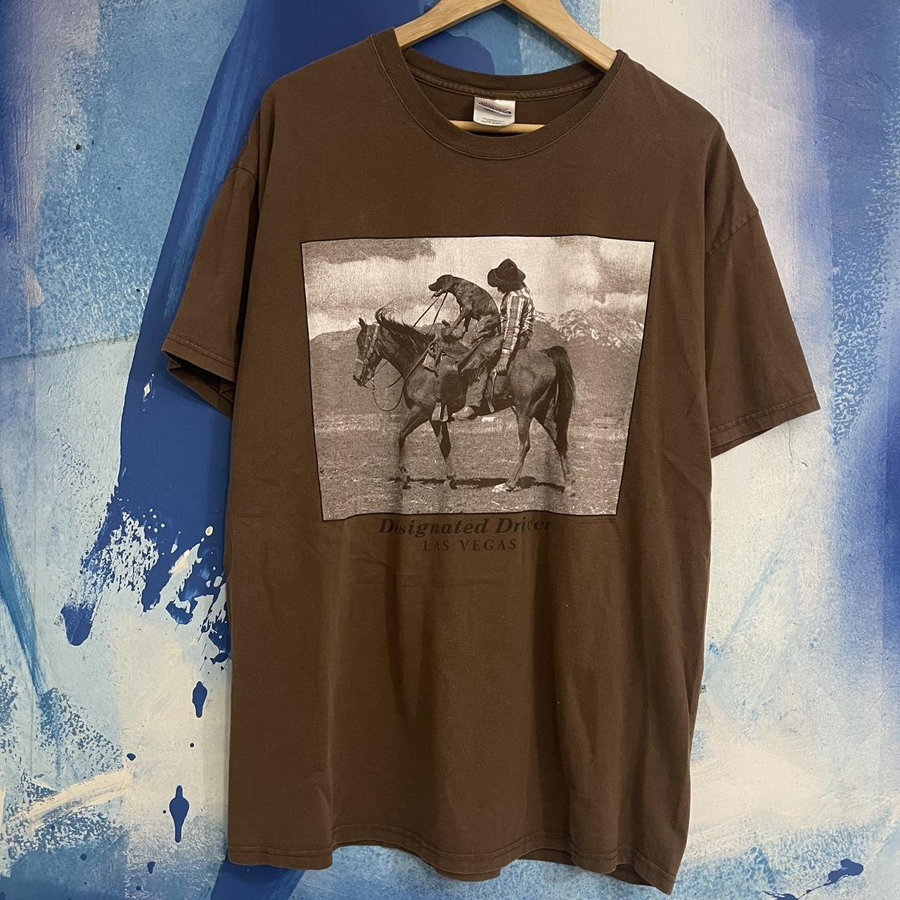 Vintage 90's Paul Stanton Designated Driver T-Shirt... - Depop