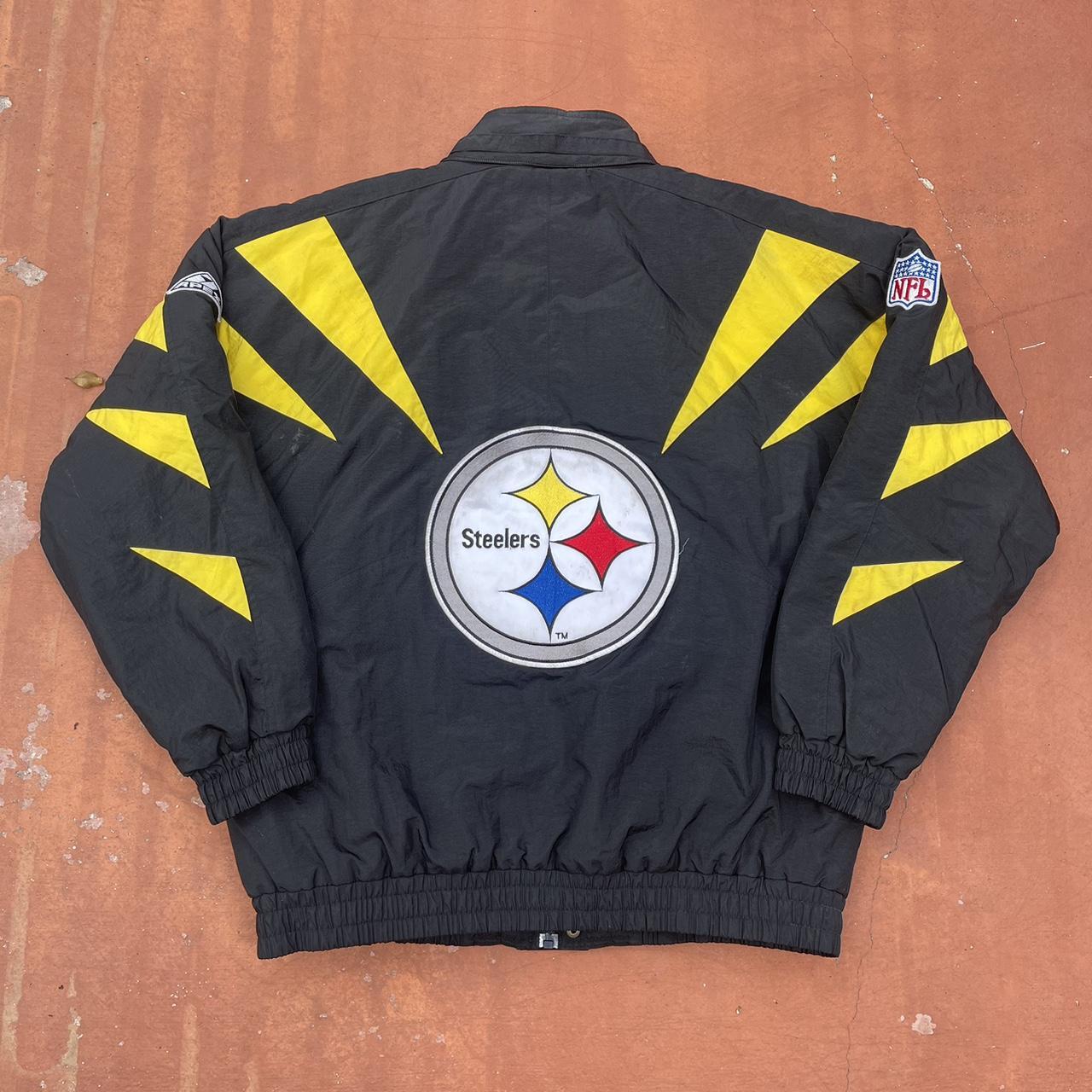 VTG Apex One Pro Line NFL Pittsburgh Steelers Jacket... - Depop