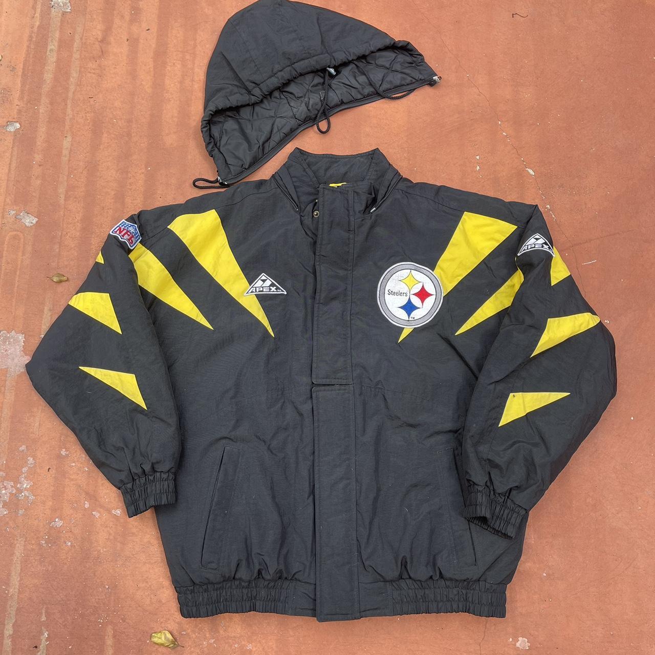 VTG Apex One Pro Line NFL Pittsburgh Steelers Jacket... - Depop