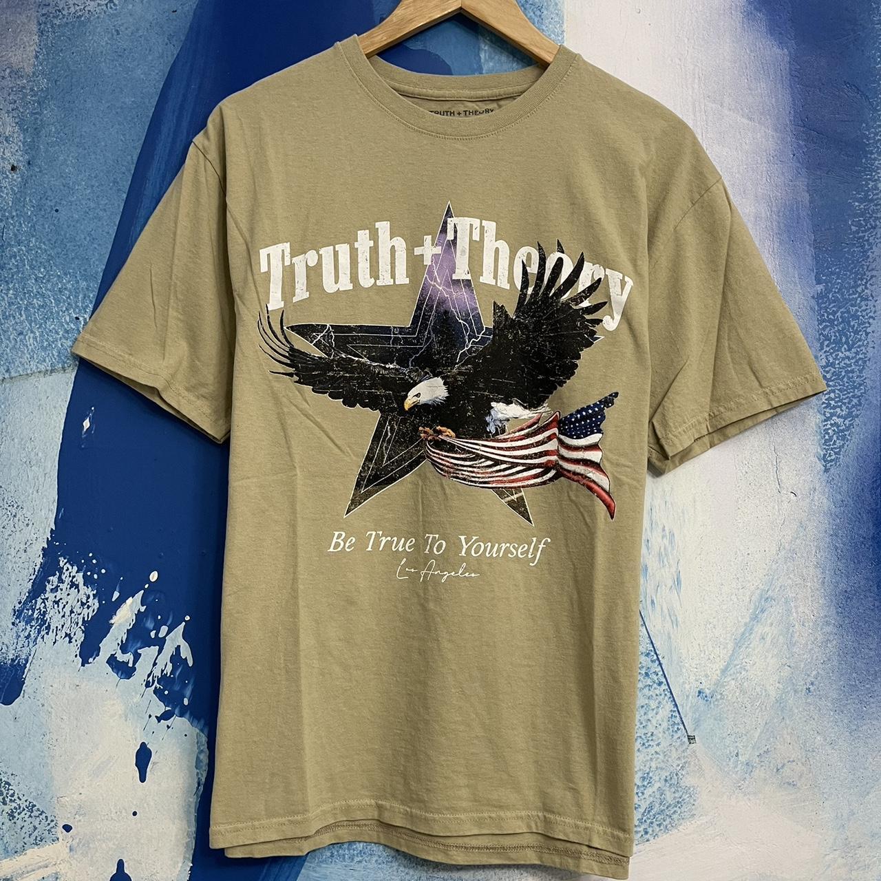 Truth Theory American Eagle Thunder T-Shirt Mens... - Depop