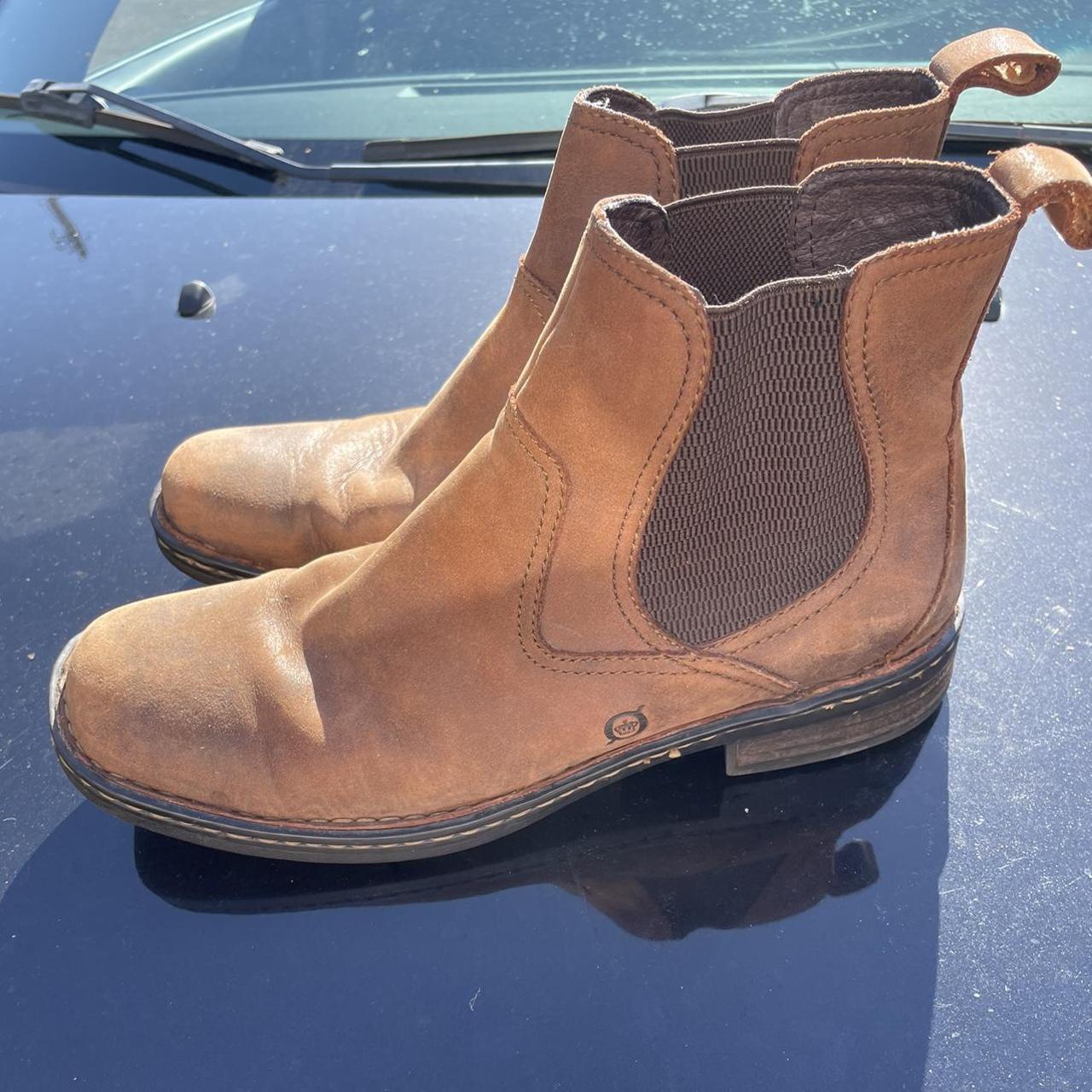 Born Made Chelsea Boot genuine leather size 10M... - Depop