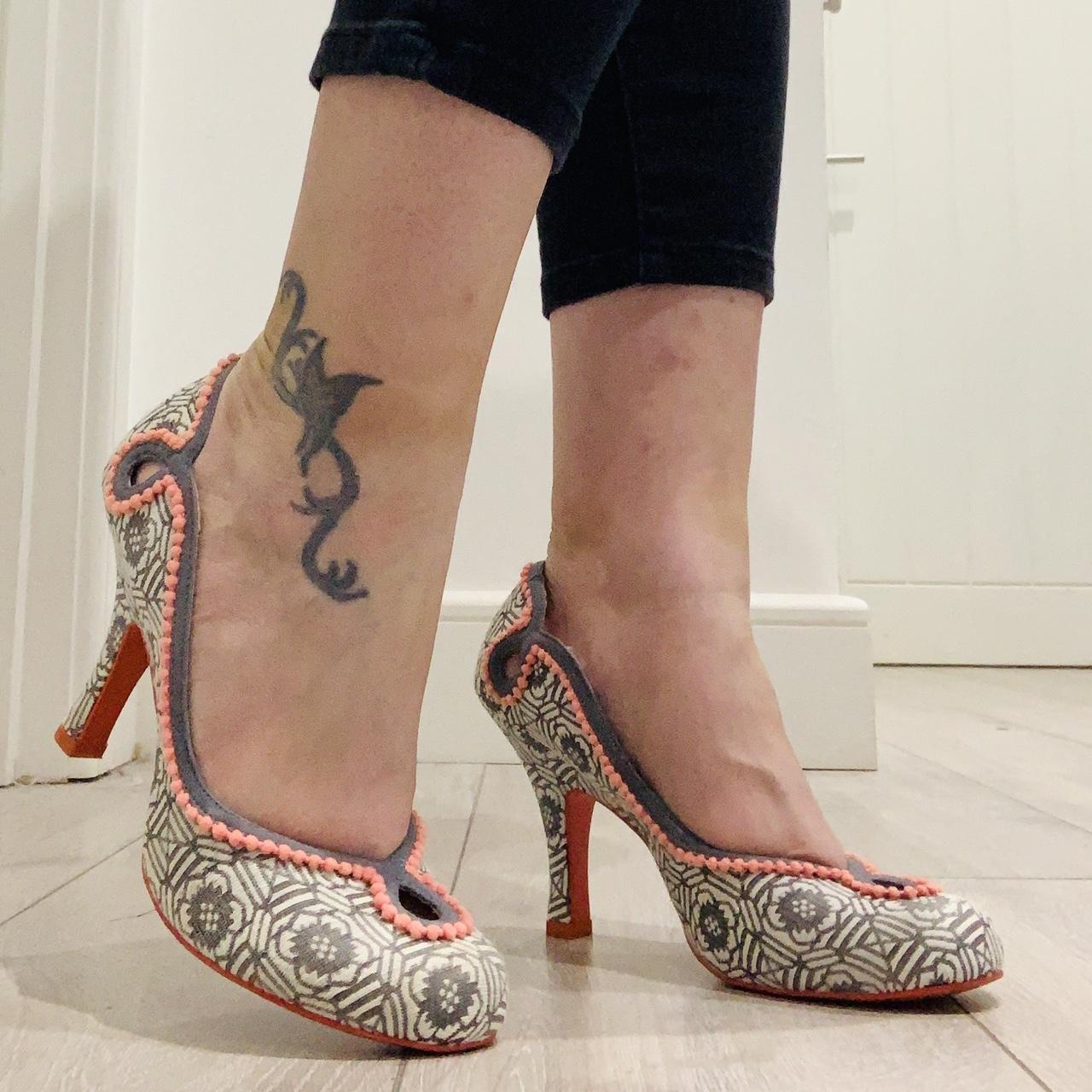 Kitten heal Ruby Shoos UK size 8. Only worn once.... - Depop