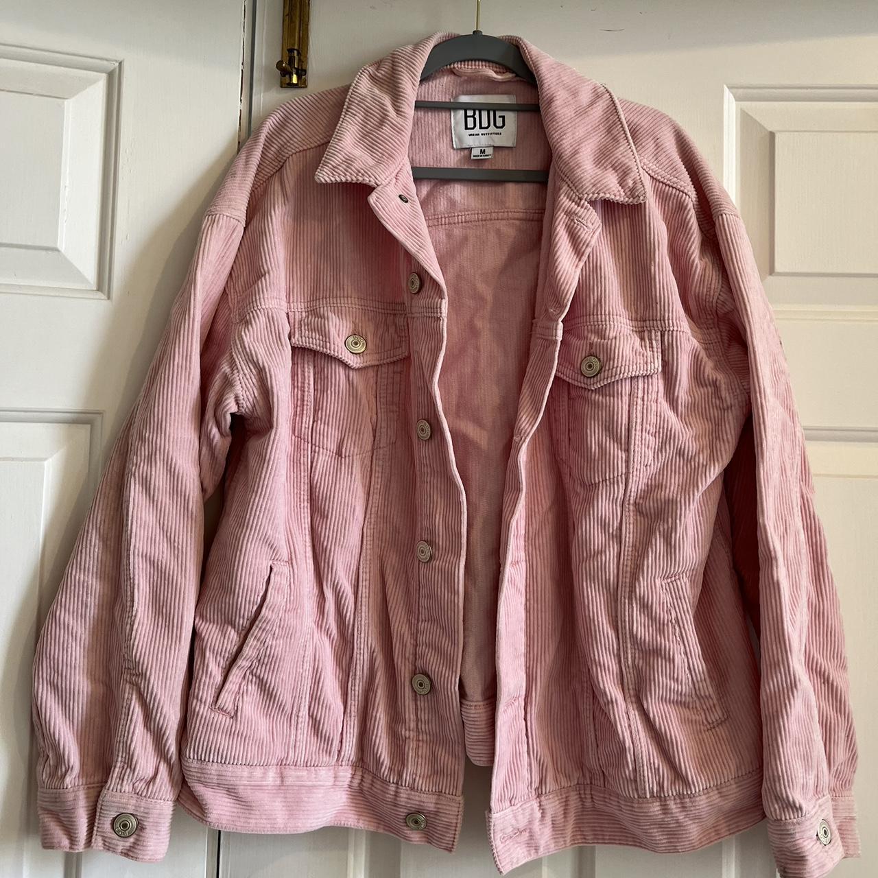 Urban outfitters BDG pink cord jacket - lovely light... - Depop