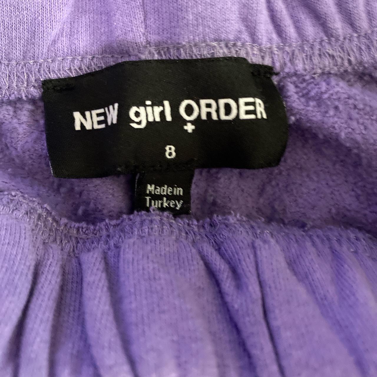 New Girl Order Women's Purple and Green Joggers-tracksuits | Depop