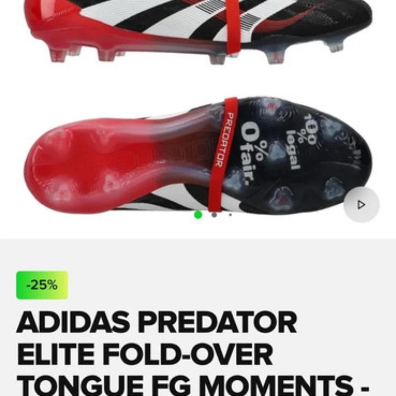 Adidas predator elites football boots without box... | Depop