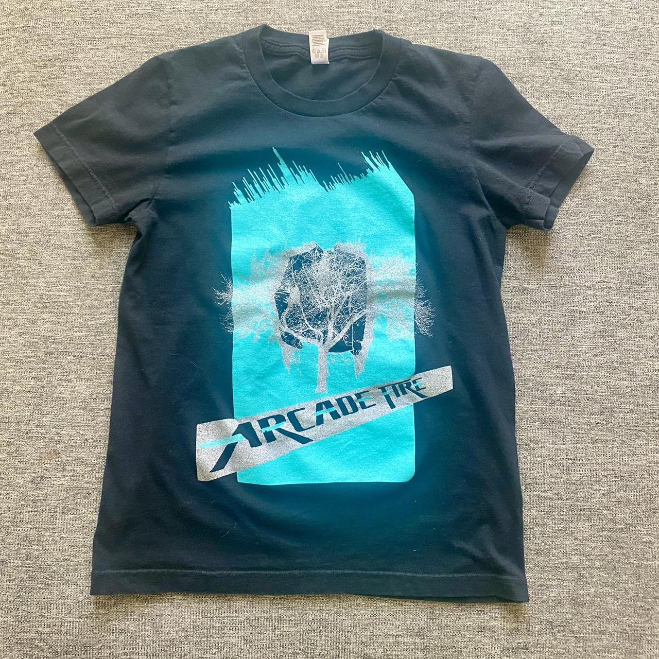 Vintage authentic band t-shirt. Arcade fire. ... - Depop