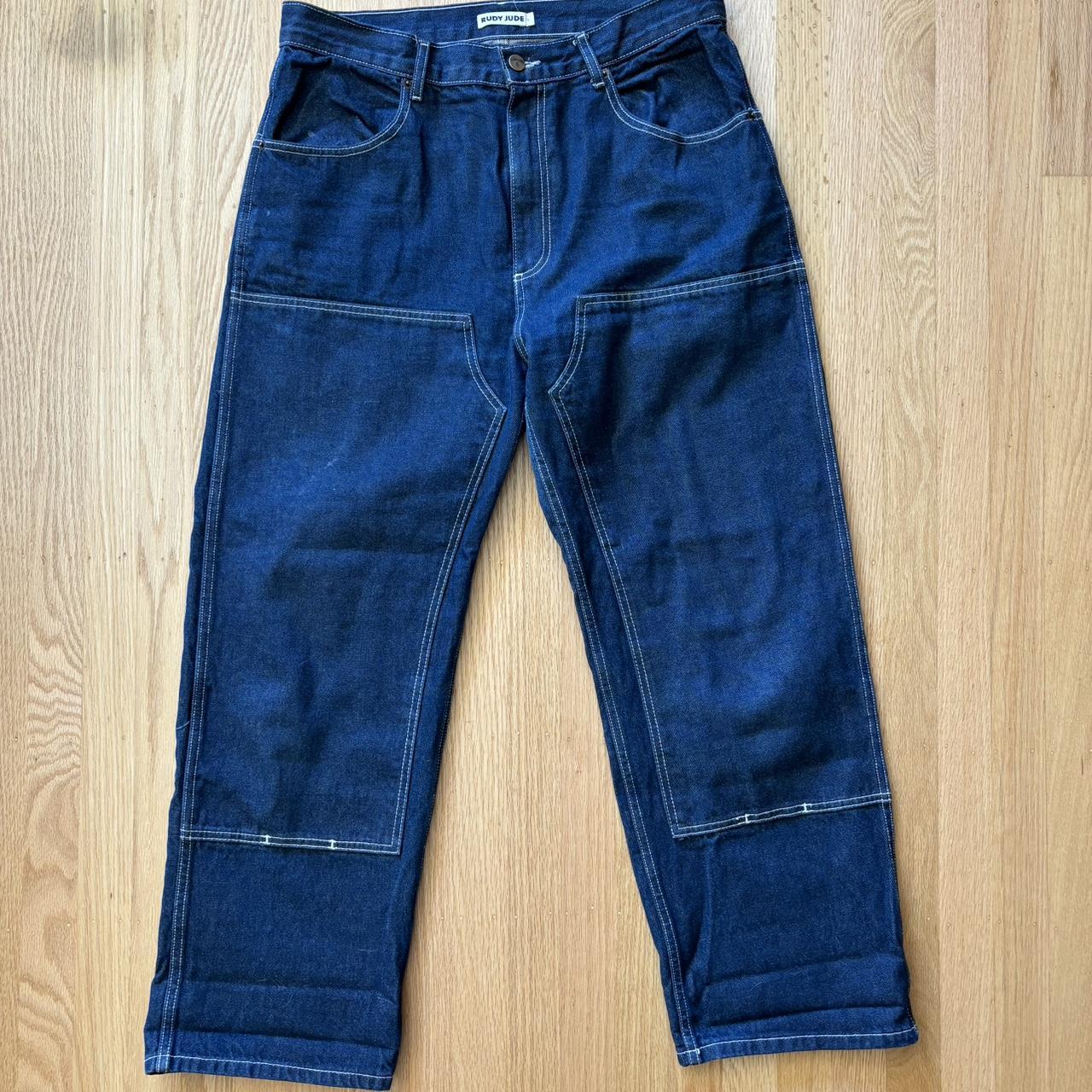Rudy Jude Indigo Utility Jeans Sz 5 LOOKING TO... - Depop