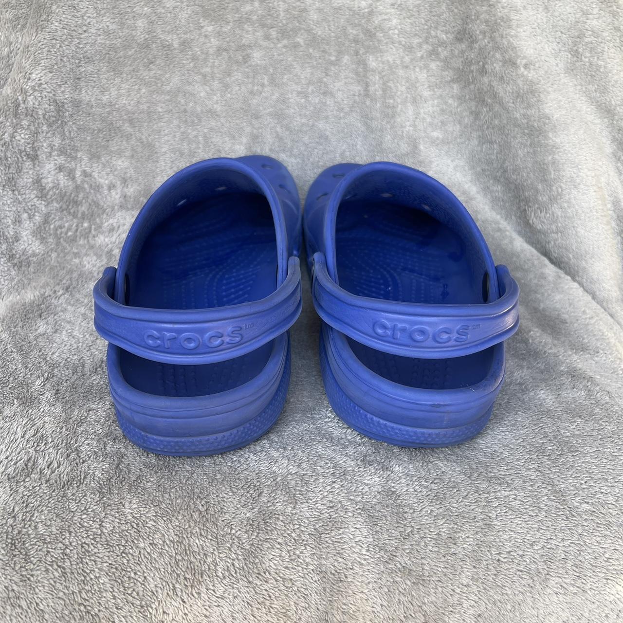 Dark Blue Baya Clog Crocs Size 9 Men Size 11... - Depop