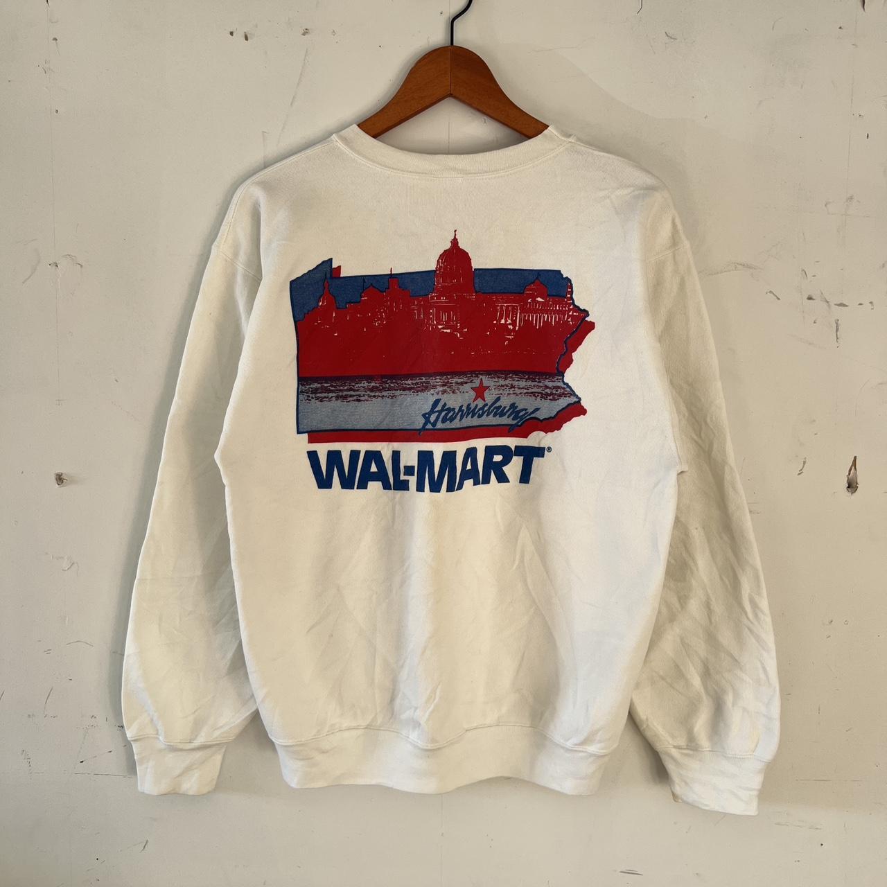 Vintage 90s Walmart Pennsylvania crew! - Size... - Depop