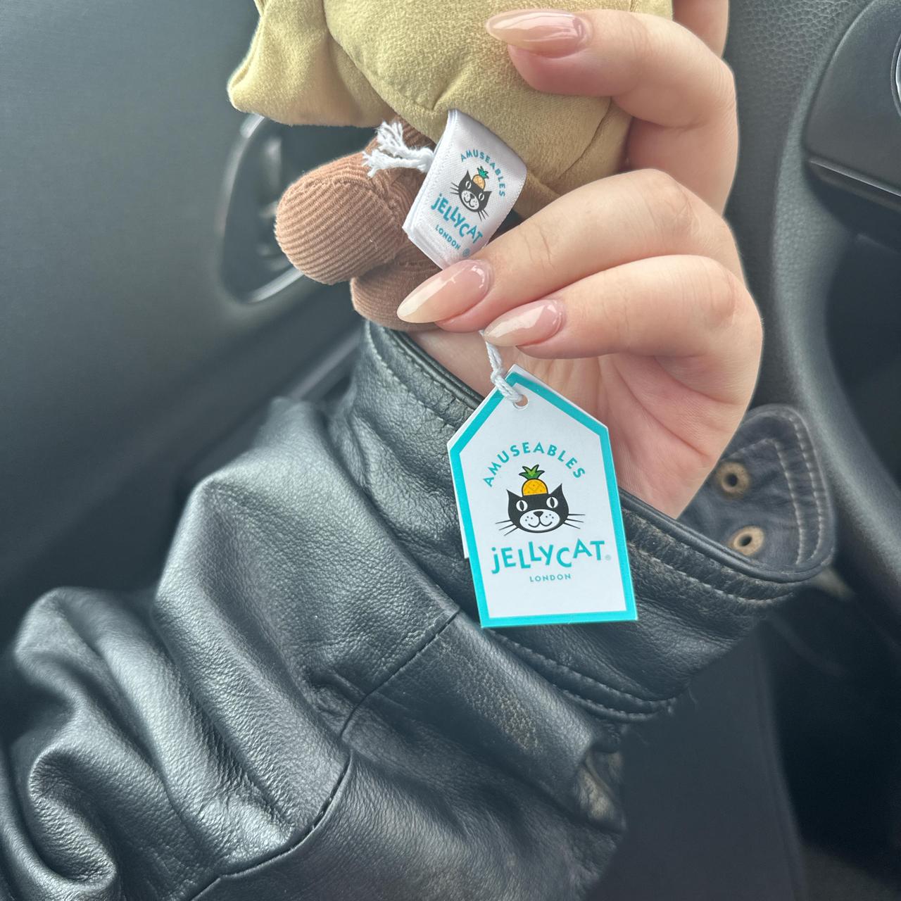 Jelly cat farfalle pasta amusable plush! brand new... | Depop