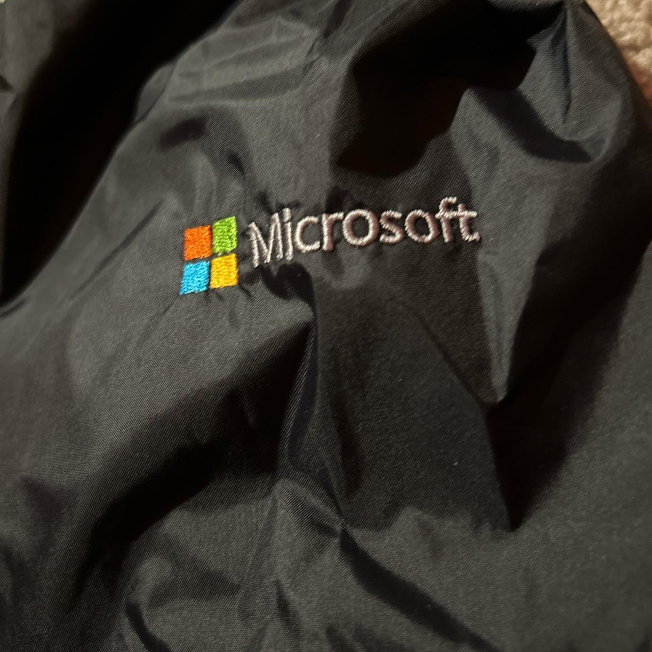 Size Medium, rare limited edition microsoft columbia... - Depop