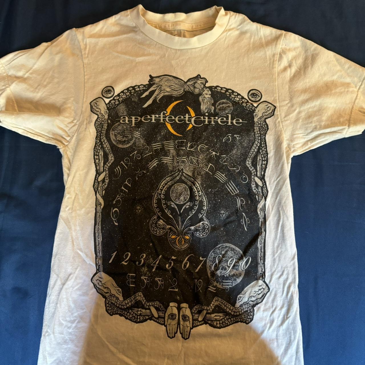 a perfect circle t shirt #rock #bandtee - Depop