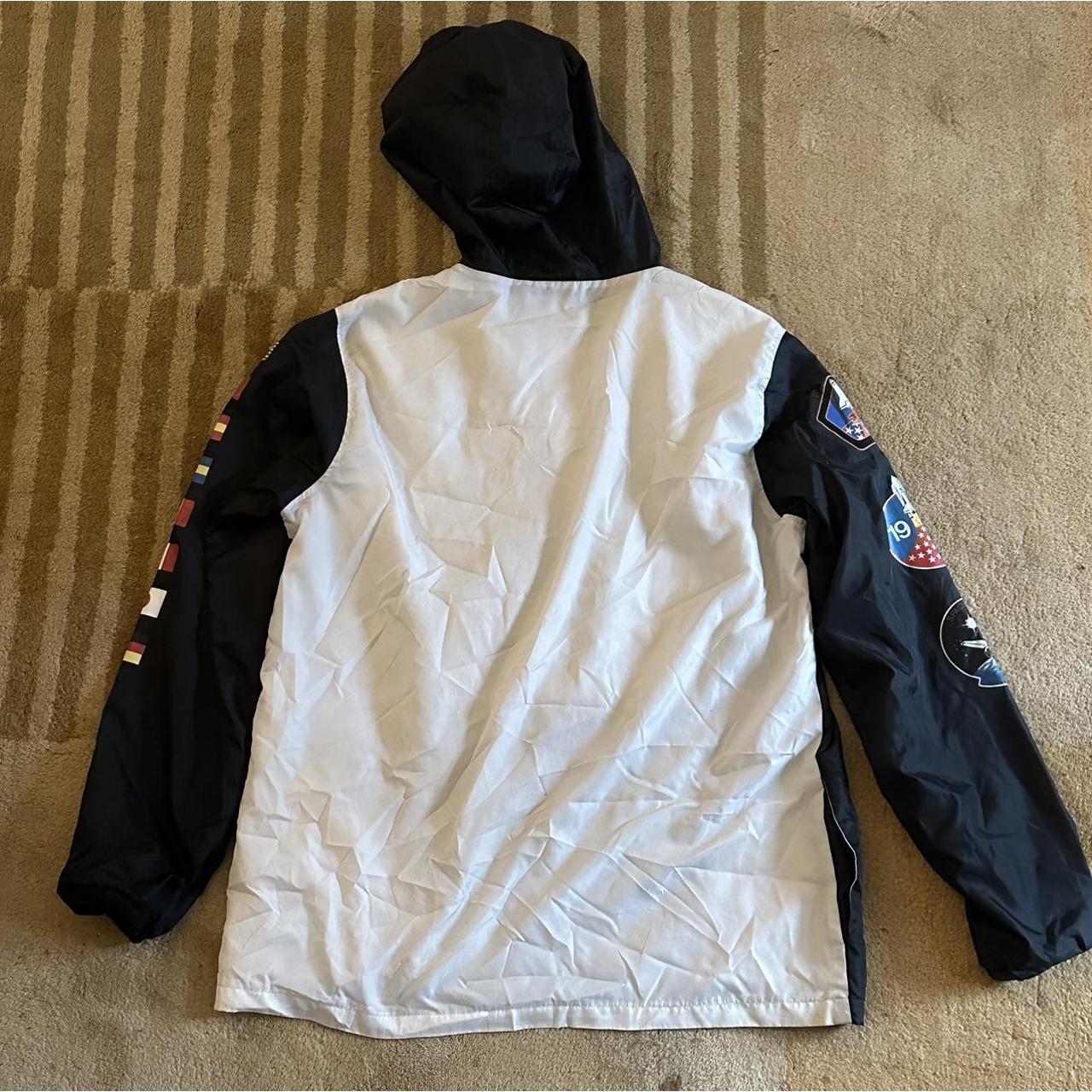 NASA X CHEMISTRY XL windbreaker rain jacket - Depop