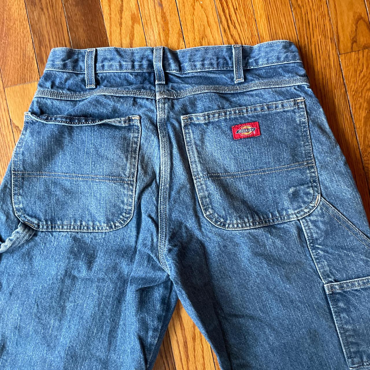 Dickies red tag jeans. 30x30 cut to about 30x26 - Depop