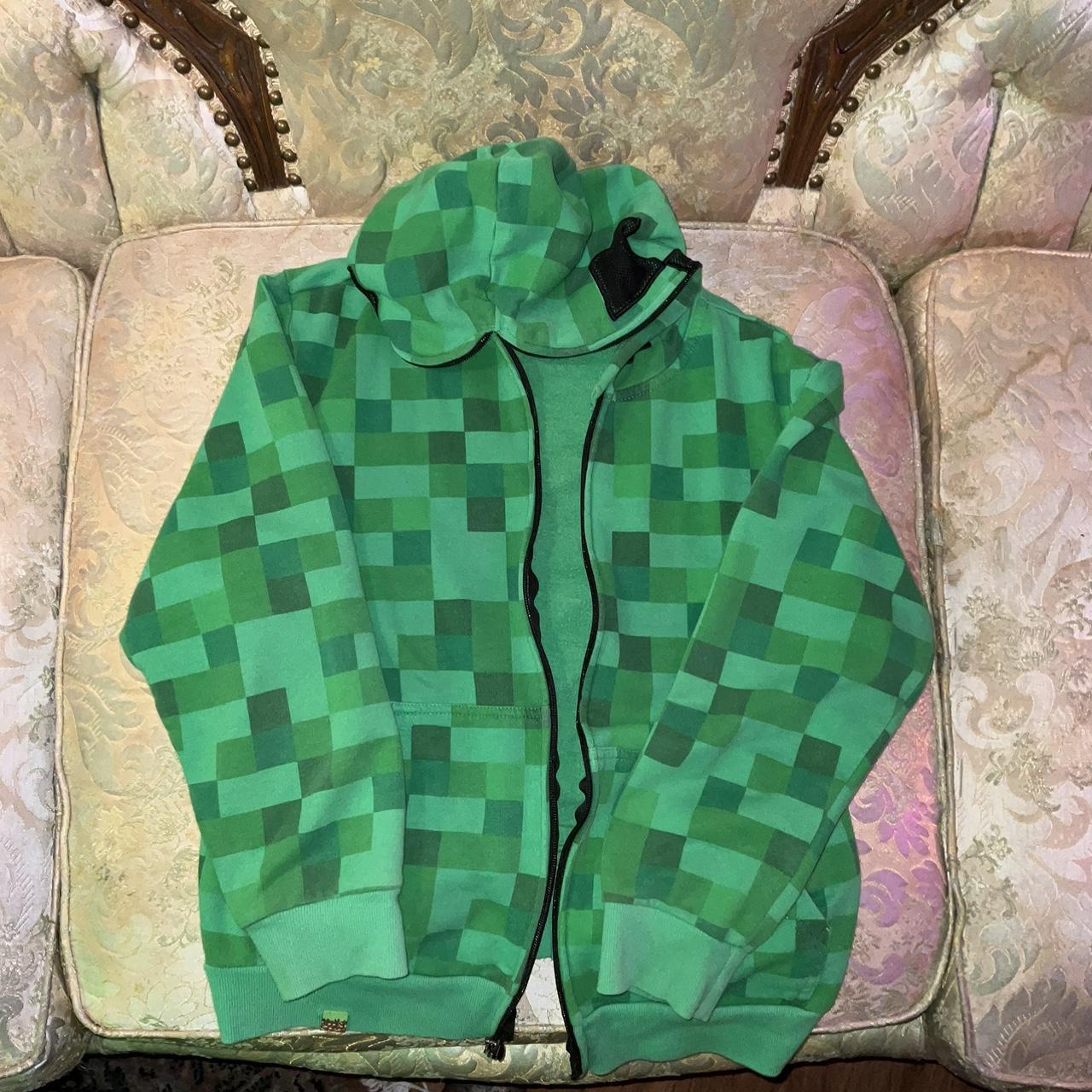 EPIC SWAG Minecraft jacket!!! Ziper works but... - Depop