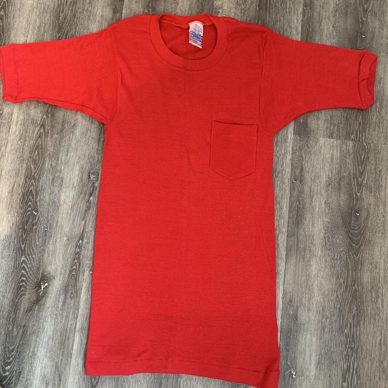 Vintage 1970’s Men’s Put on Shop by Sears red poet... - Depop