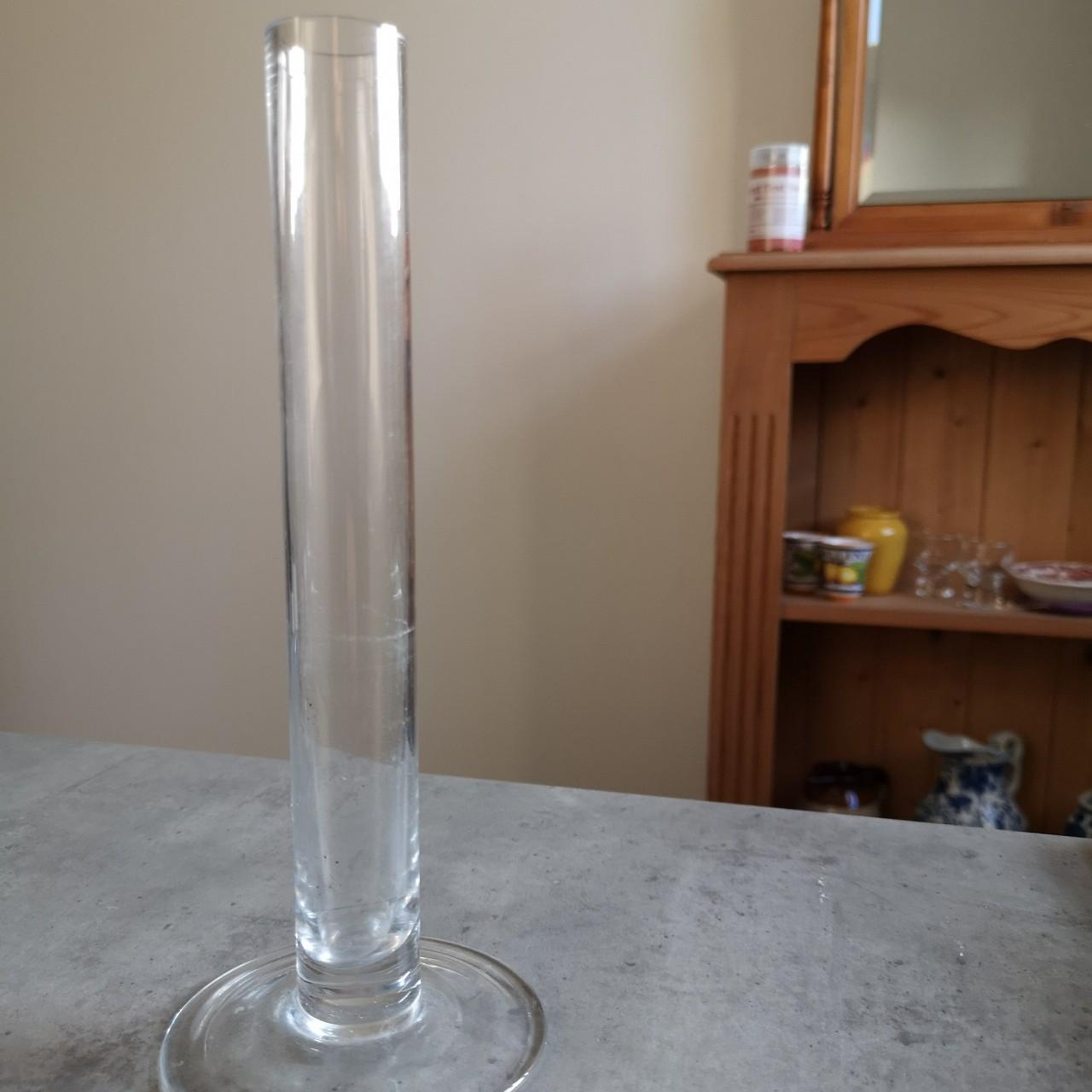 Clear Glass Vase Or Candleholder Add A Touch Of Depop