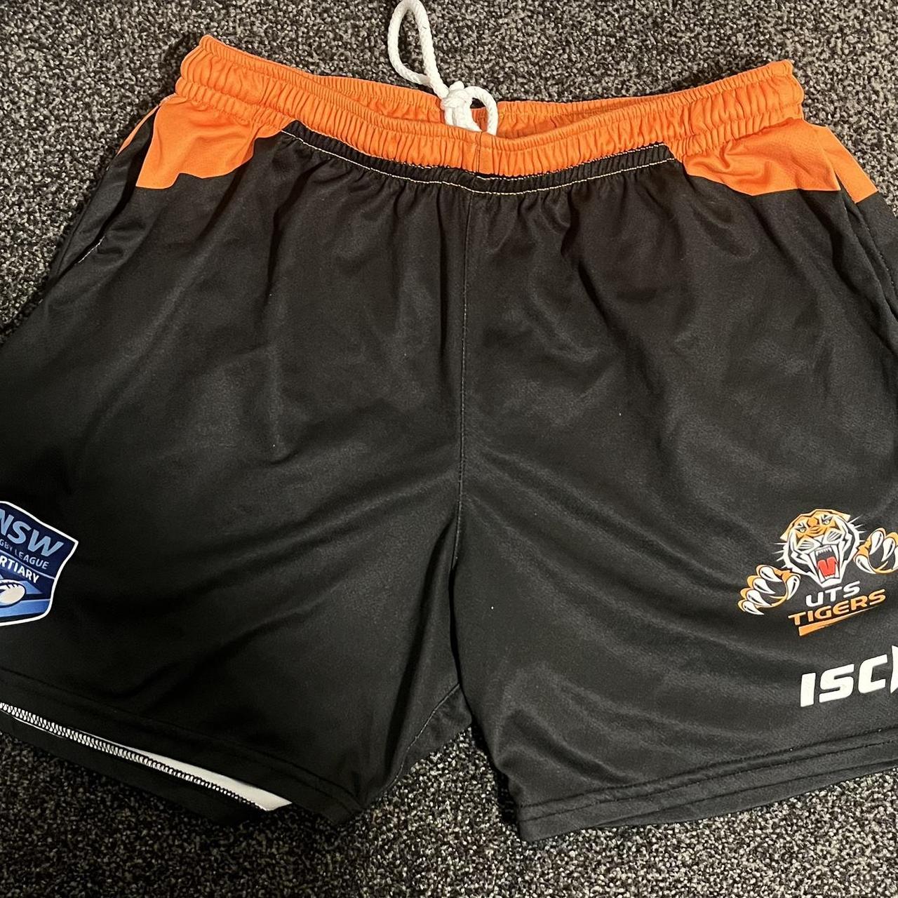UTS Tigers NSW Tertiary League Training Shorts Size... - Depop