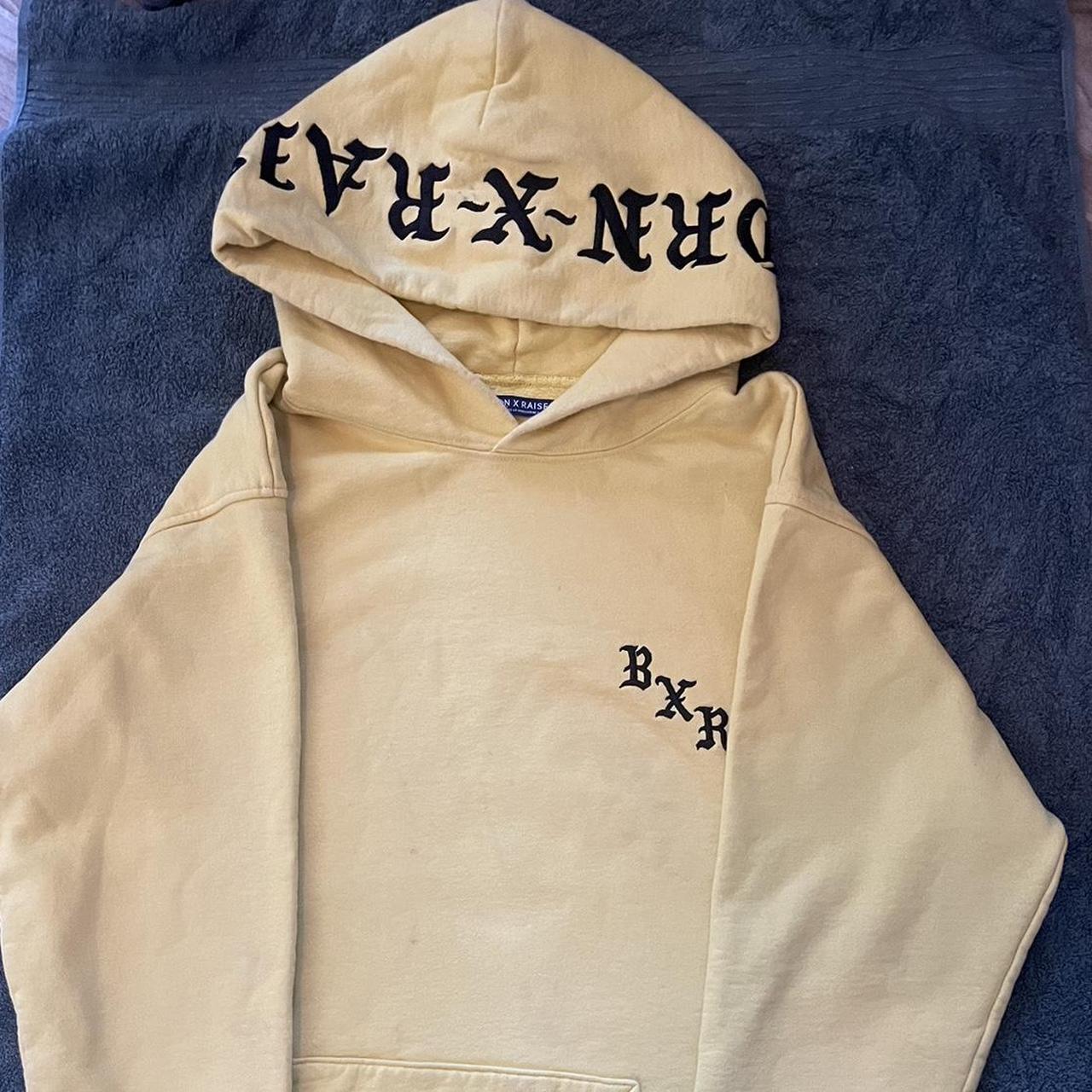 bornxraised hoodie - Depop