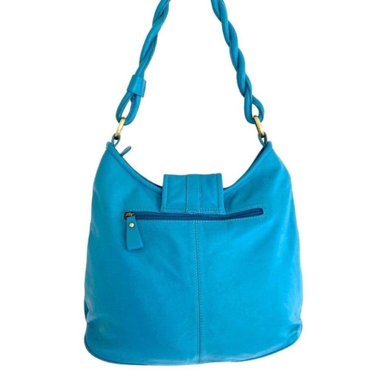 Y2K Michael Rome Designs Blue Turquoise Diamond... | Depop