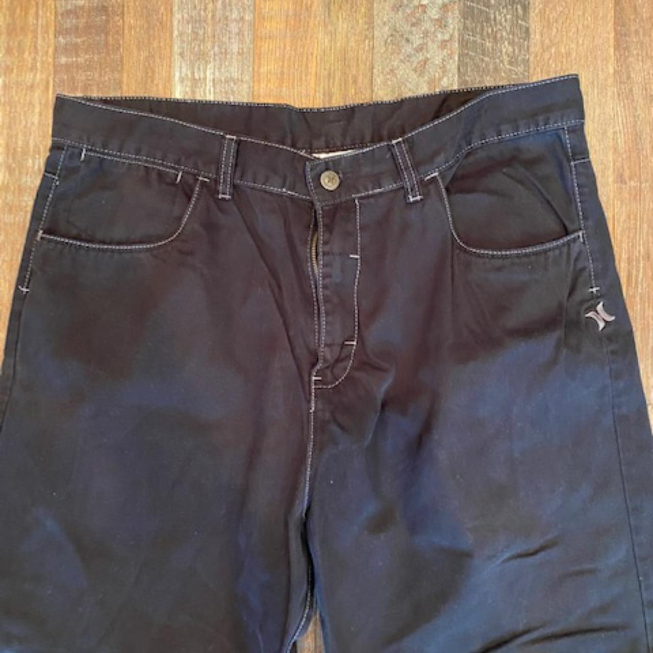Hurley Black Men's Pants size 38 Pants are in GREAT... - Depop