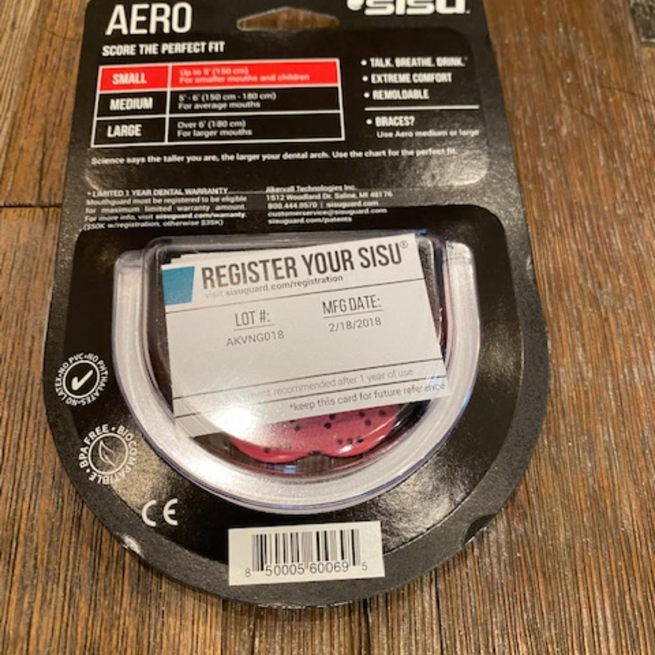 SISU Aero Moldable Mouth Guard Hot Pink size... - Depop