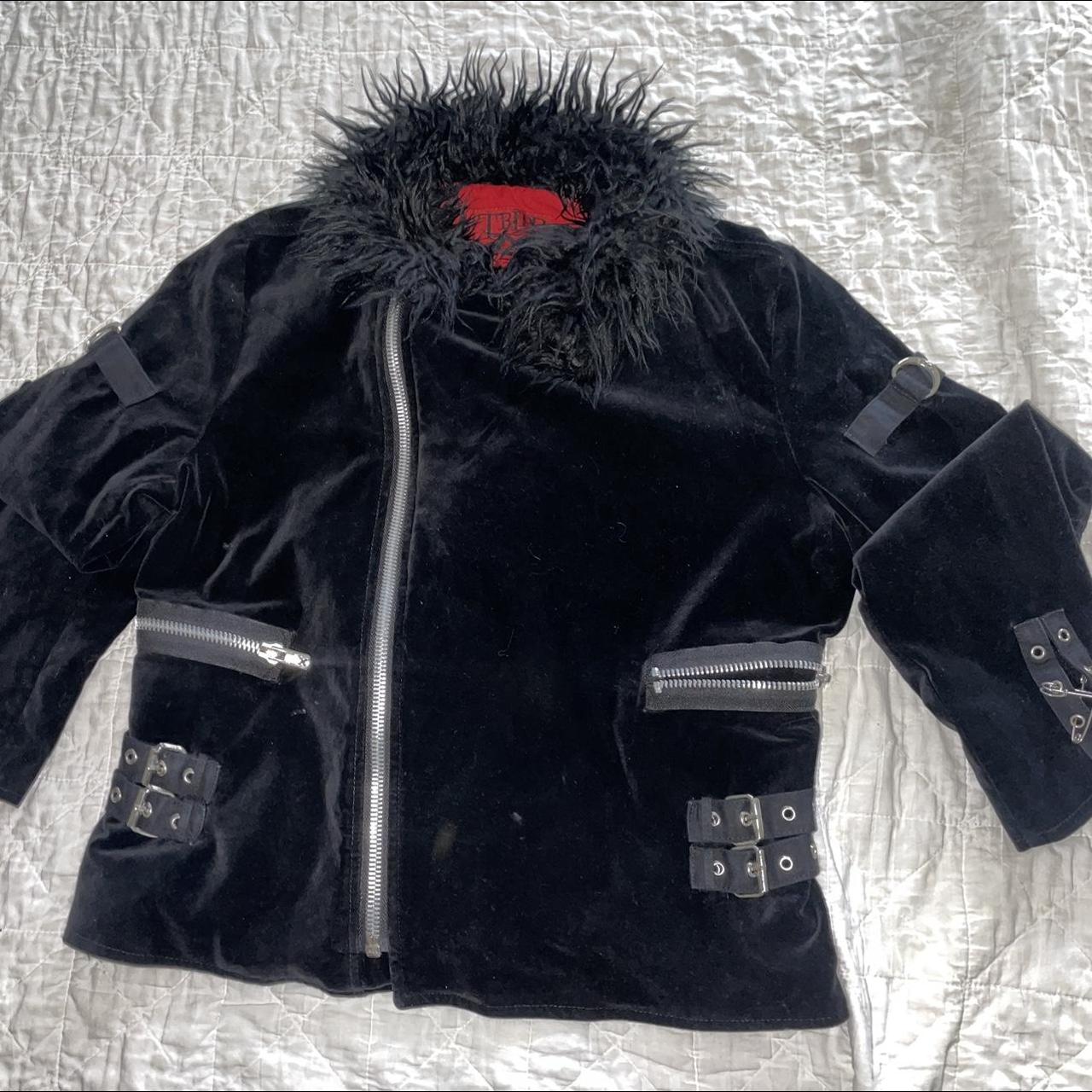 TRIPP NYC FUR JACKET Size- XX-Large... - Depop